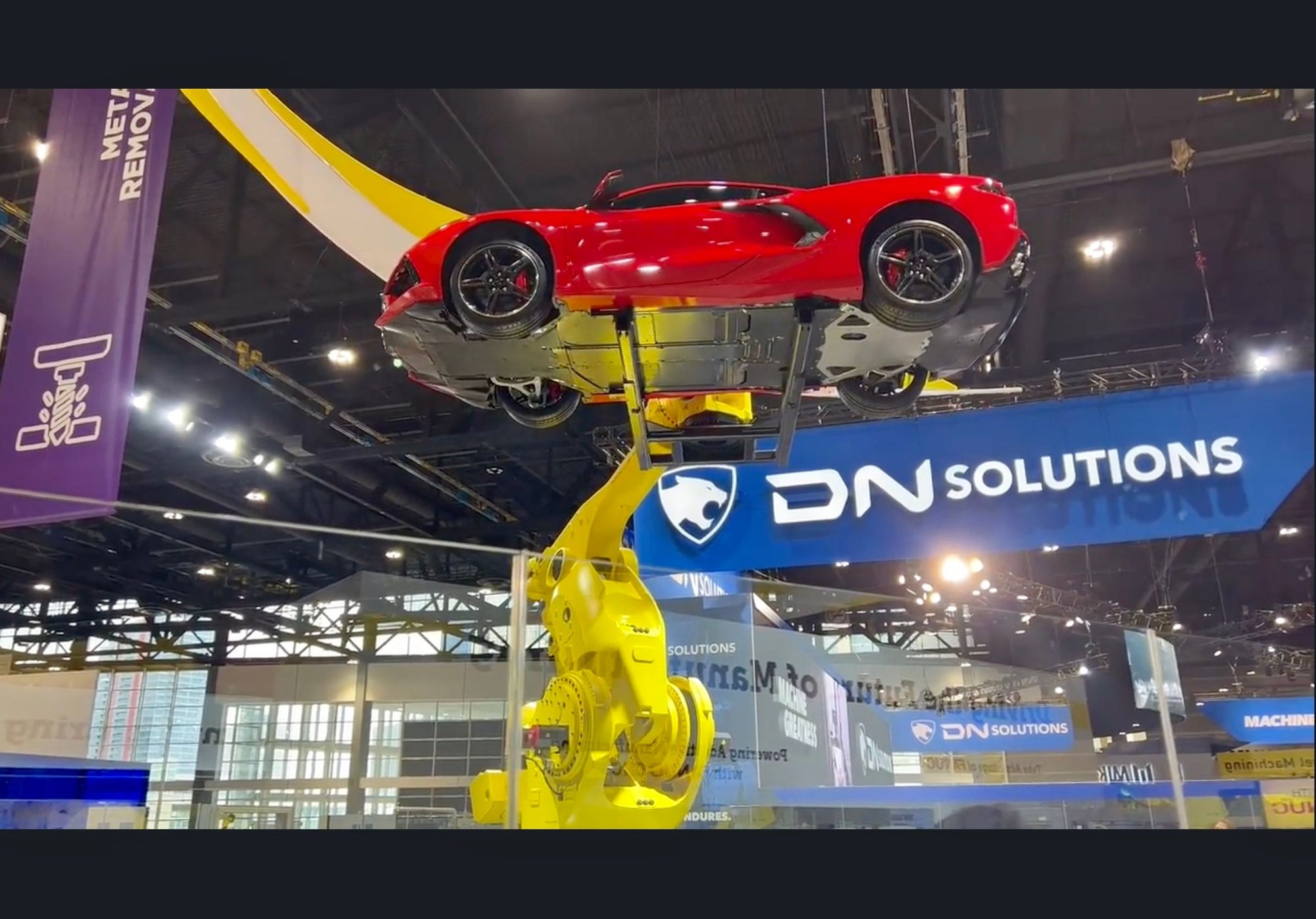 C8 Corvette Lifted into the Air by FANUC Robot - CorvetteForum ...