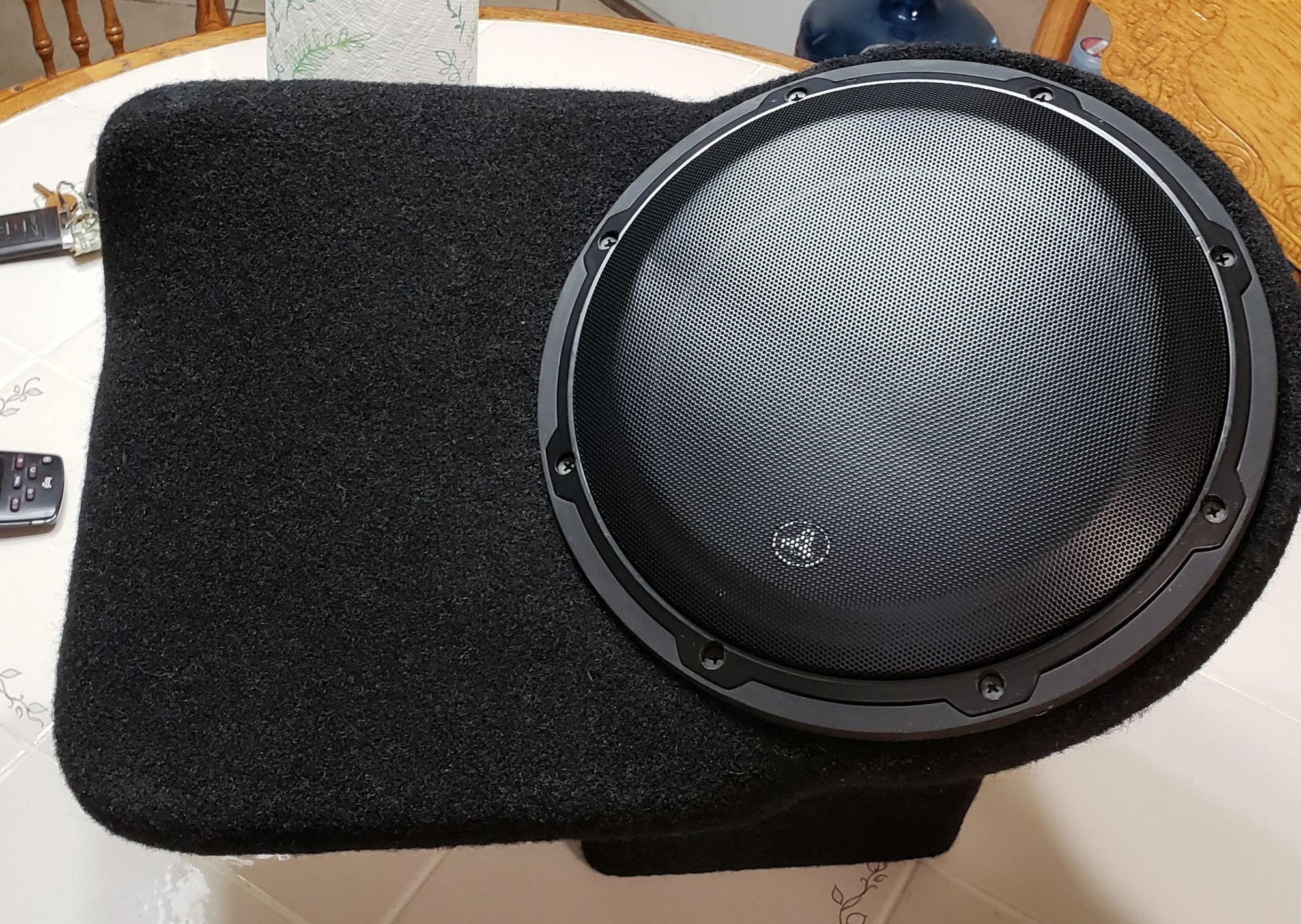 FS (For Sale) Vettenuts C7 coupe 10" corner sub box with JL Audio ...