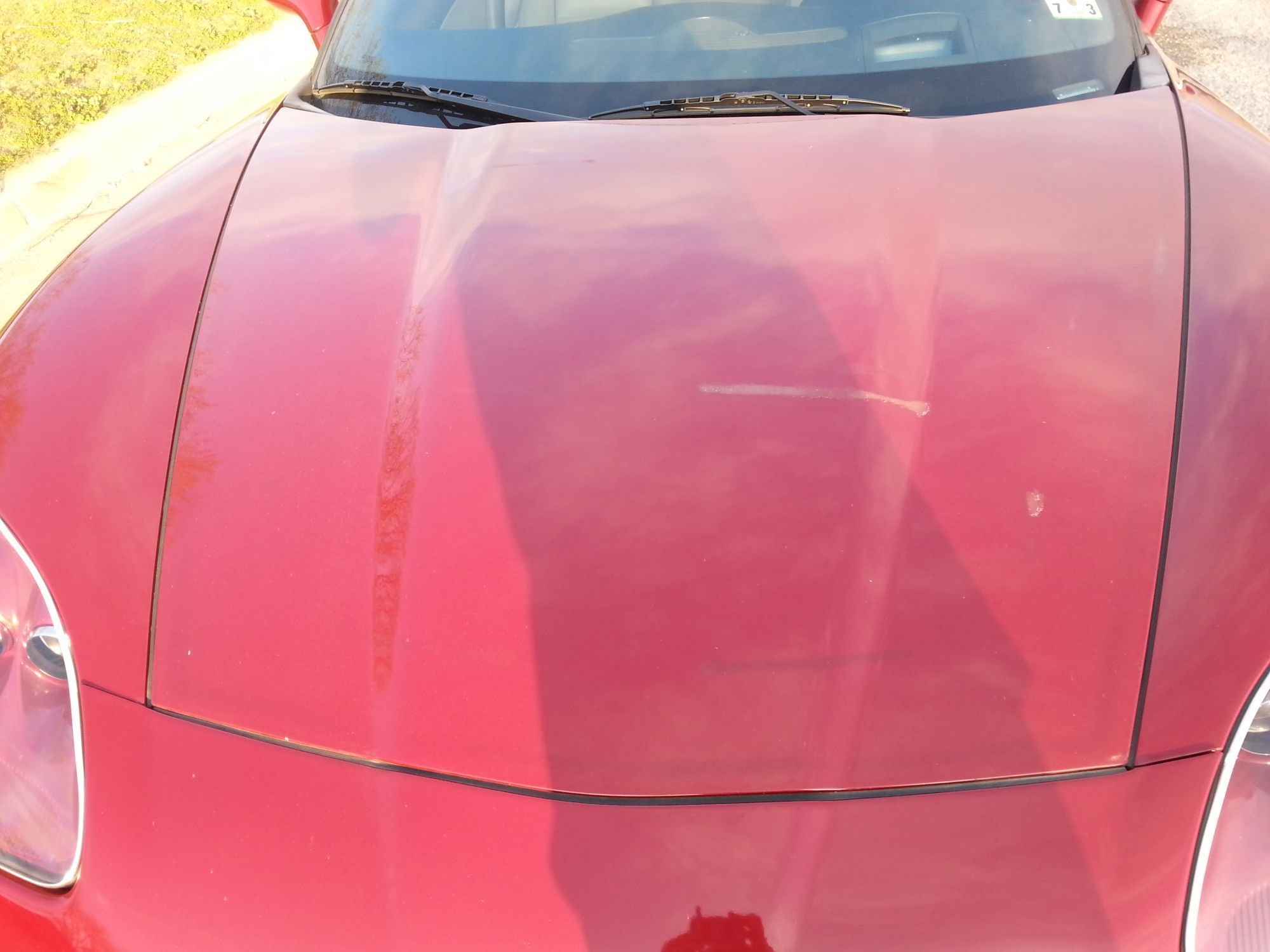 Adhesive bleeding through paint - CorvetteForum - Chevrolet Corvette ...