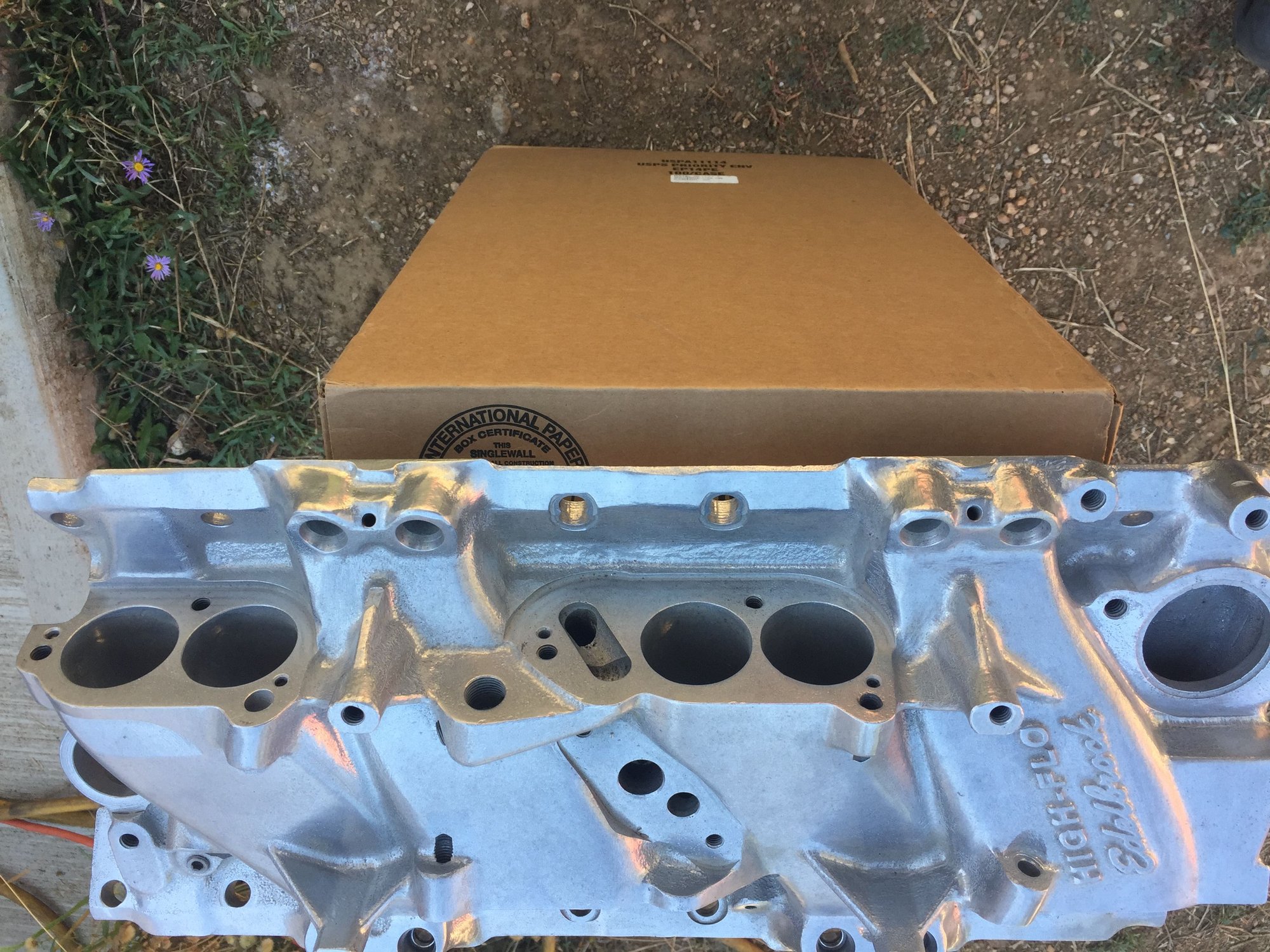 FS (For Sale) Edelbrock tpi high flow intake base - CorvetteForum ...