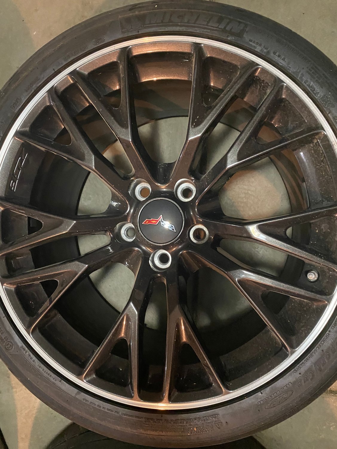 FS (For Sale) C7 Z06 Spectra Gray Wheels OEM FLAWLESS - CorvetteForum ...