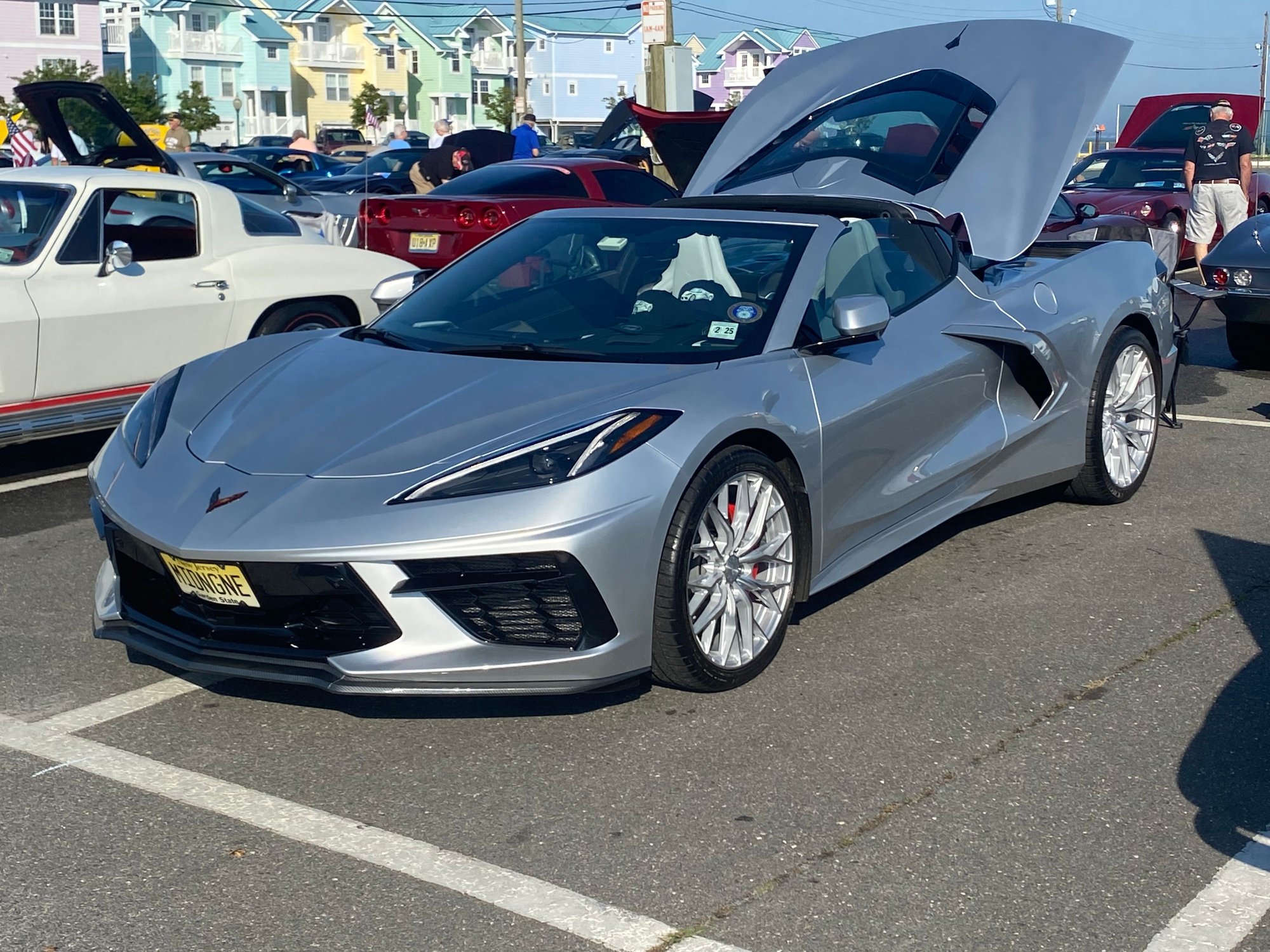 2020 C8 in Blade Silver with cool grey interior 1200 miles 99k2LT non ...