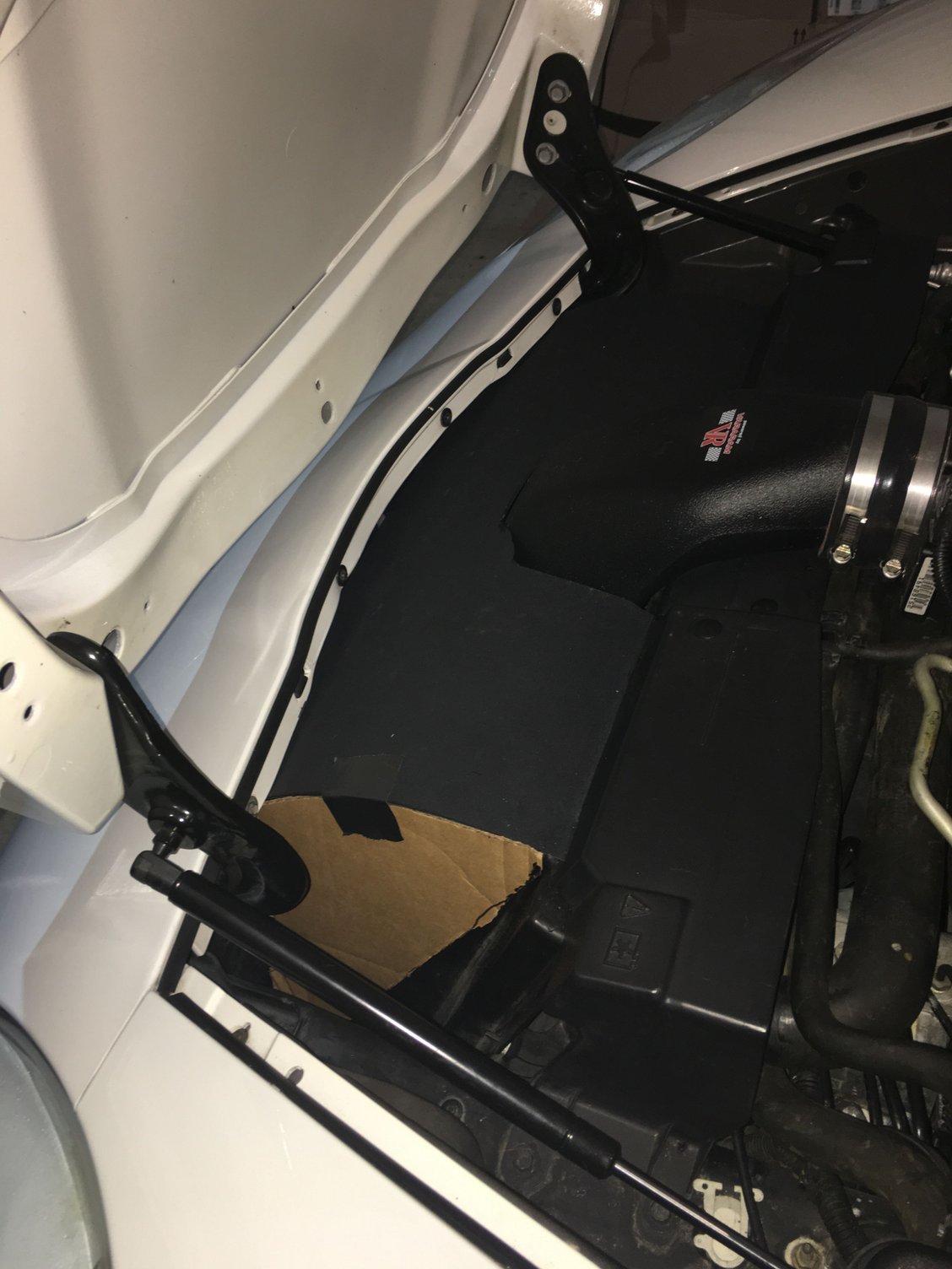 Build a simple Heat Shield to reduce C6 Summer HEAT SOAK! VID ...