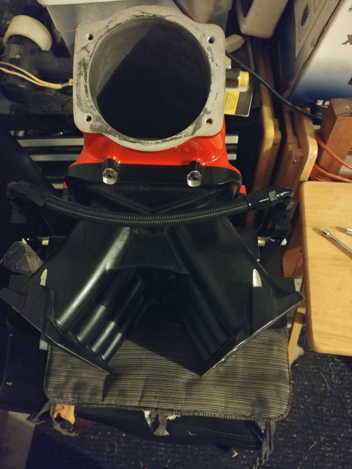 FS (For Sale) Fs or Trade Holley High Rise Intake - CorvetteForum ...