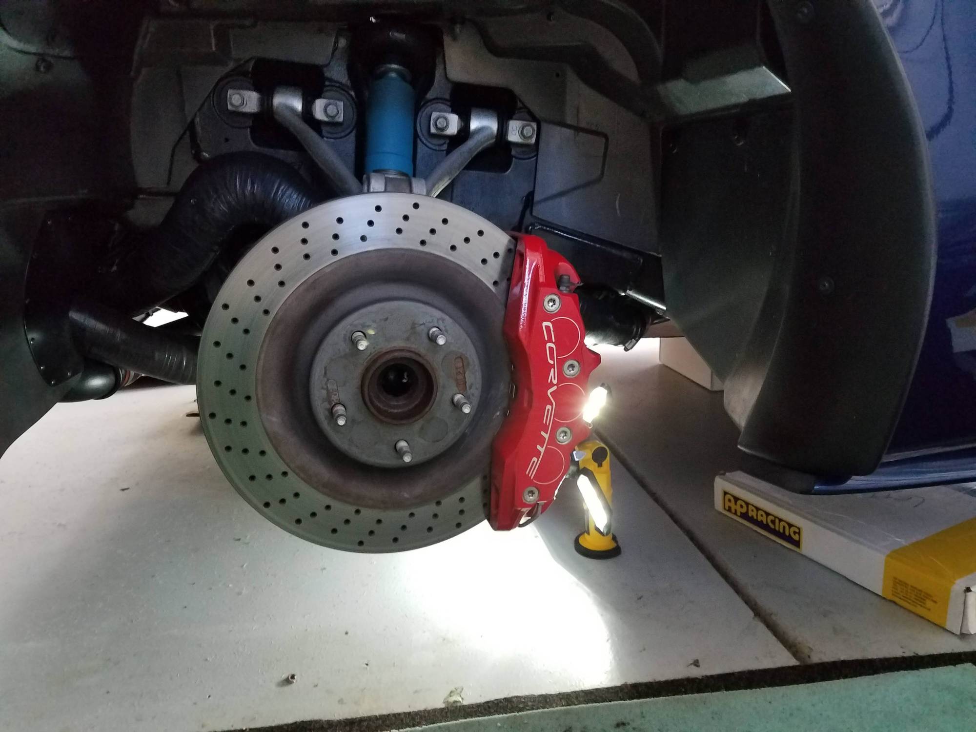FS (For Sale) New ZR1 Calipers 2 Front/2 Rear (Blue) - CorvetteForum ...
