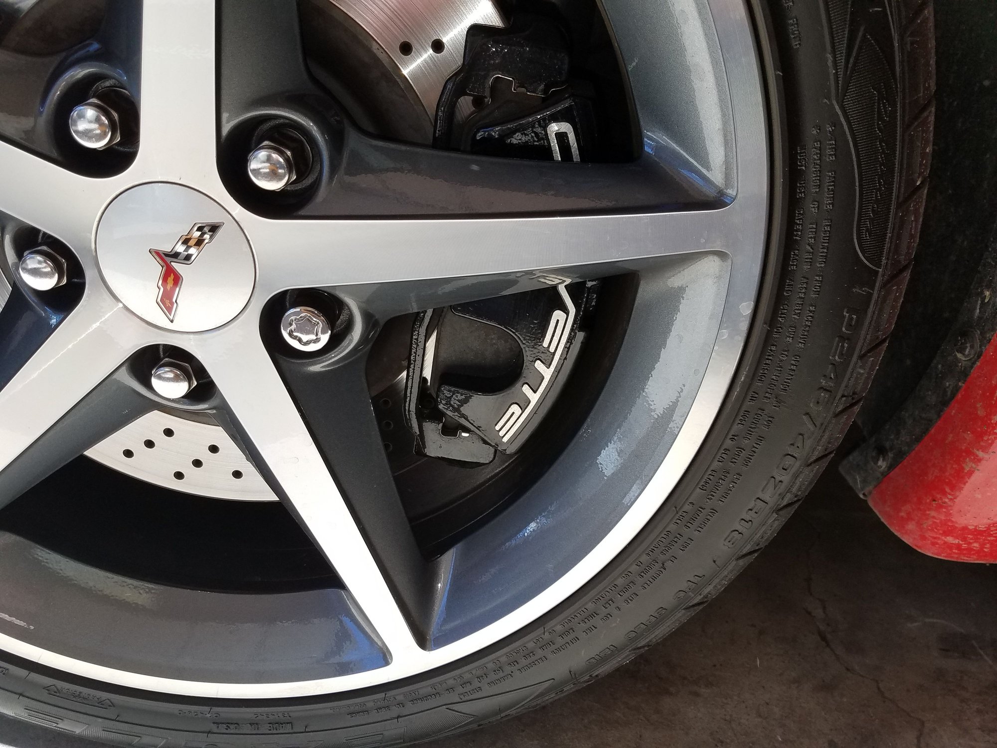 FS (For Sale) C6 Z51 OEM Black powder coated Brake calipers and ...