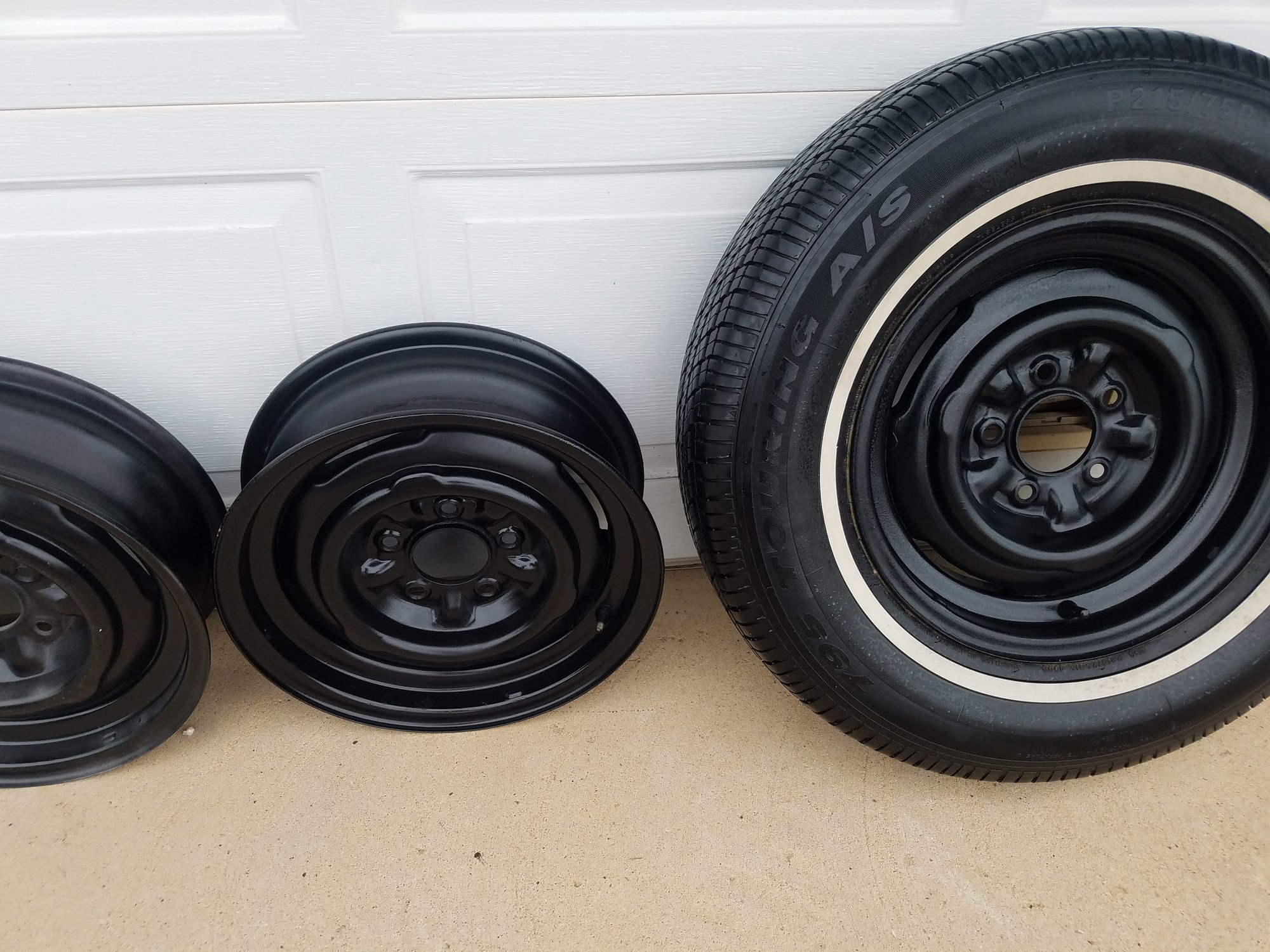 FS (For Sale) 5 matched 15x5 steel wheels - CorvetteForum - Chevrolet ...