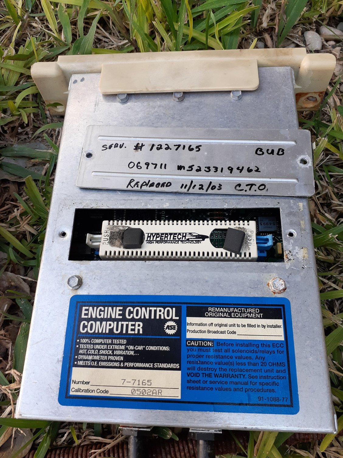 FS (For Sale) 1986 ECU with Hypertech chip.for Doug Nash 4 speed ...