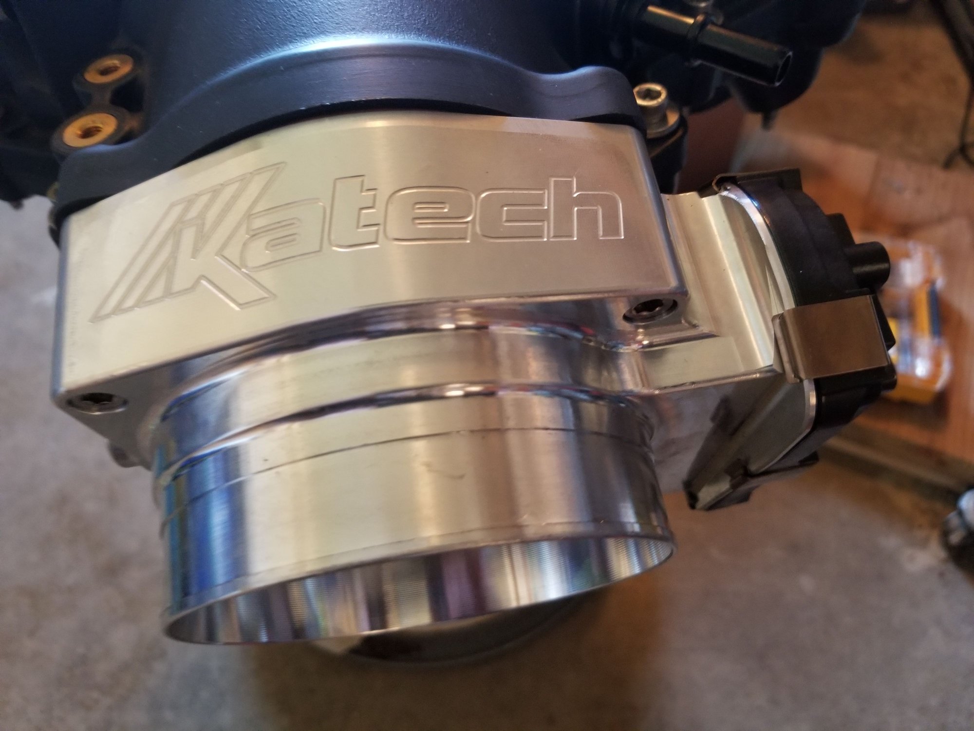 FS (For Sale) Ported MSD Intake and Katech 103mm throttle body ...