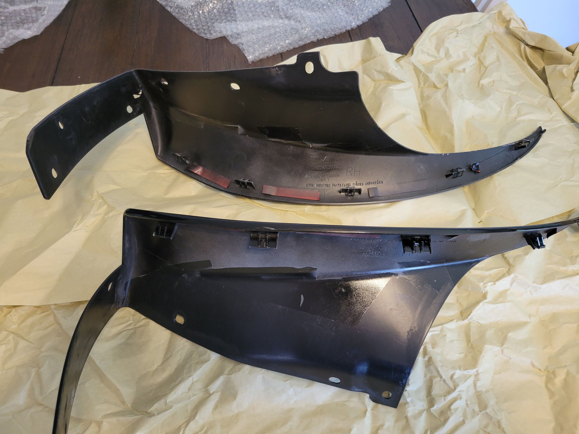 FS (For Sale) C6 Grand Sport Painted Front Splash Guards ...