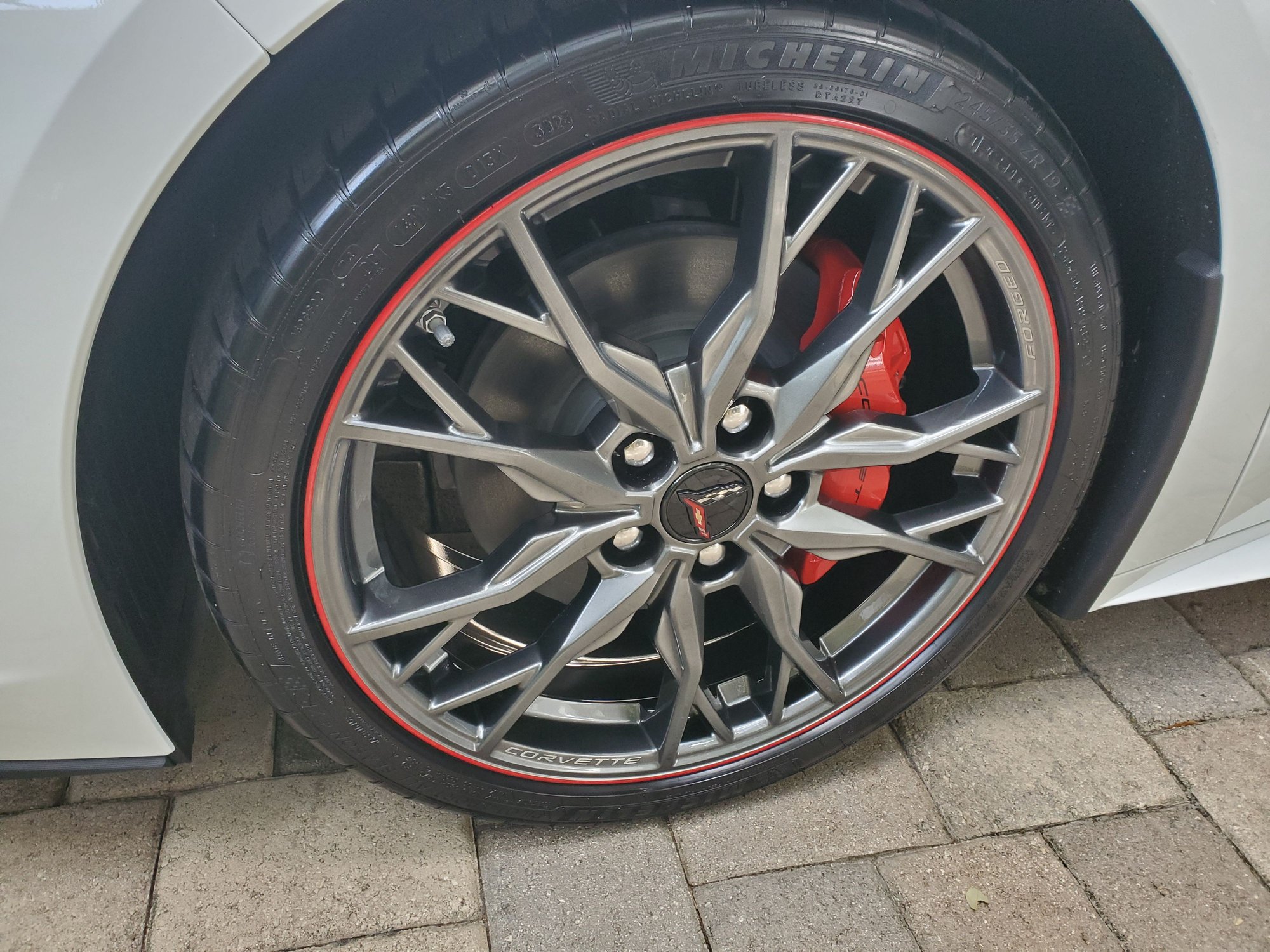 Is Midnight Gray/red stripe same color black a Gloss Black forged ...