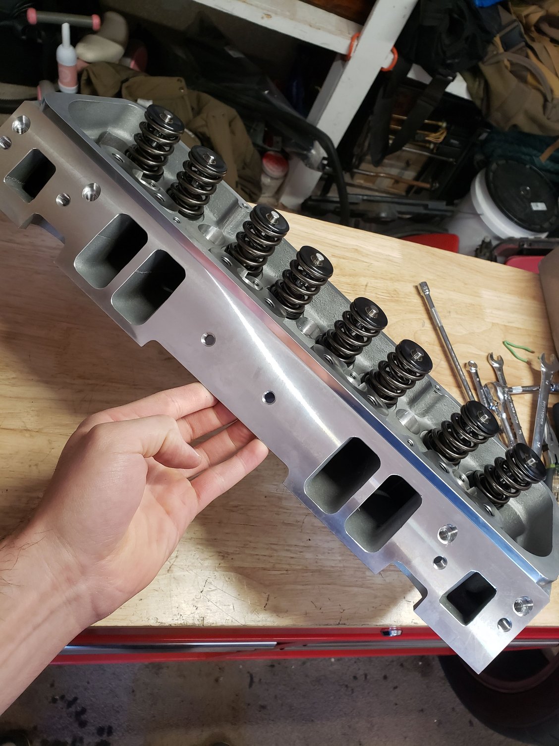 FS (For Sale) AFR 195 Enforcer Pair Cylinder Head Angle Plug 7/16 Stud ...