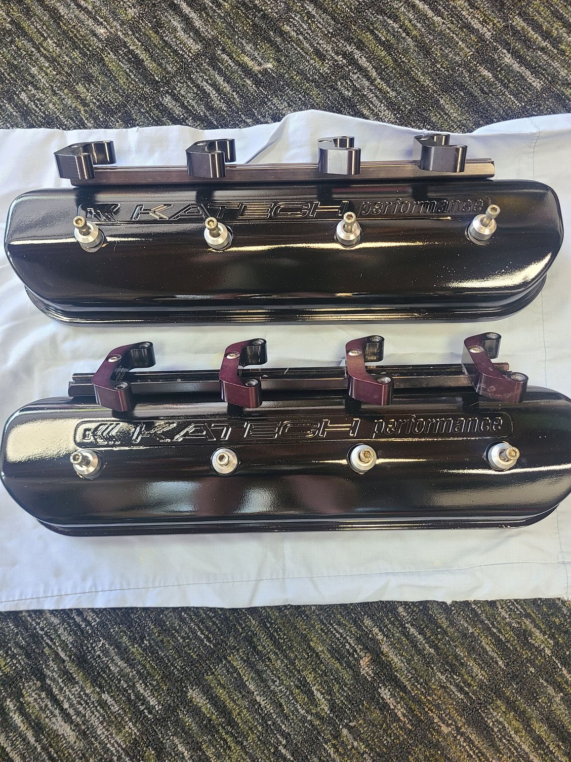FS (For Sale) Katech LS7 Valve Covers with Coil Relocation Brackets ...