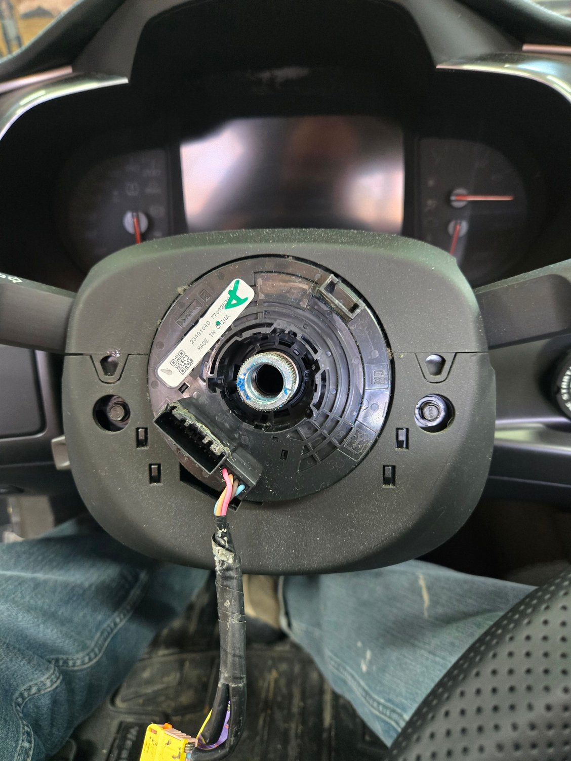 The steering wheel clocking spring can only go one way? - CorvetteForum ...