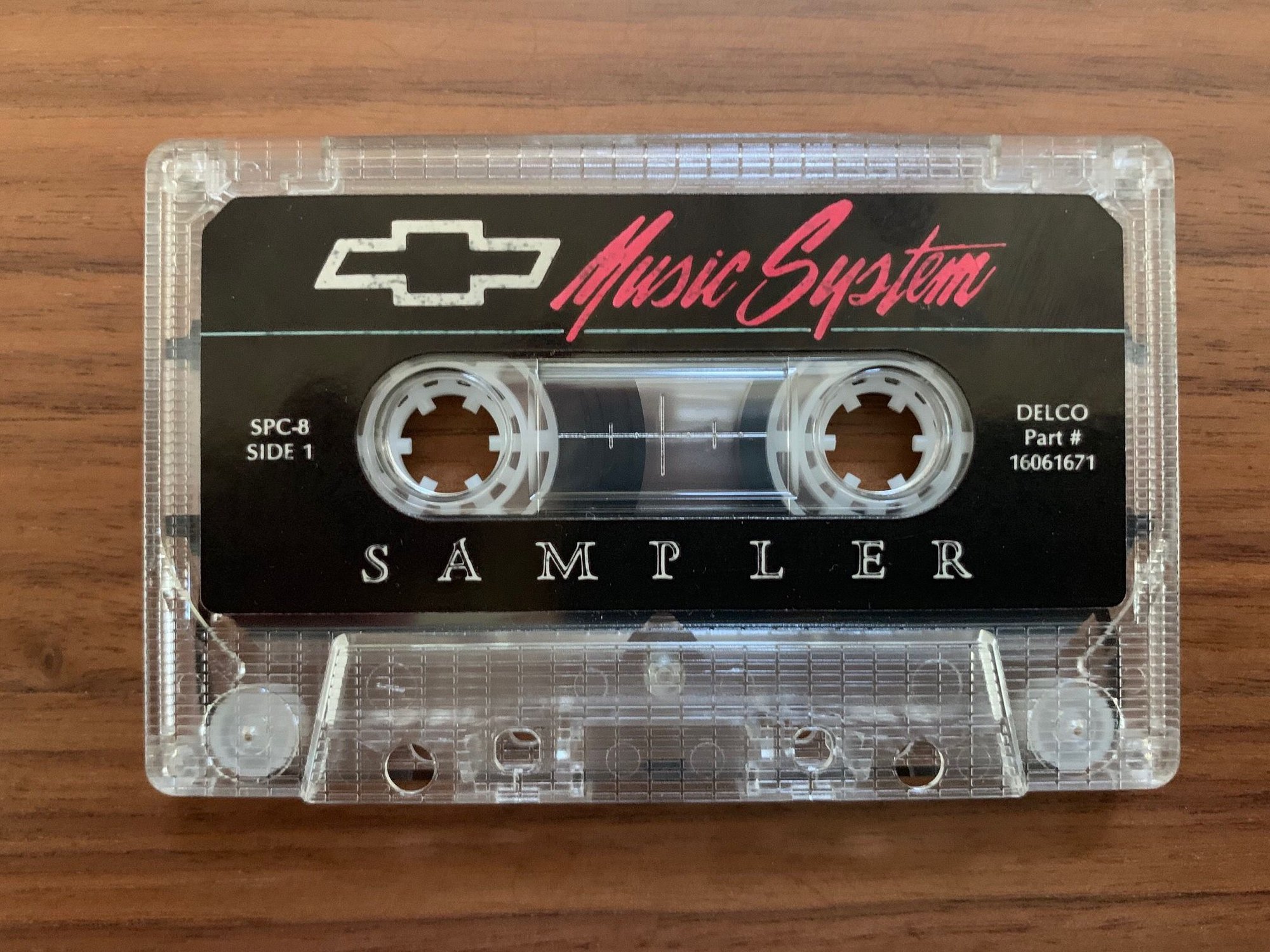 FS (For Sale) Chevrolet Music System Sampler Cassette Tape ...
