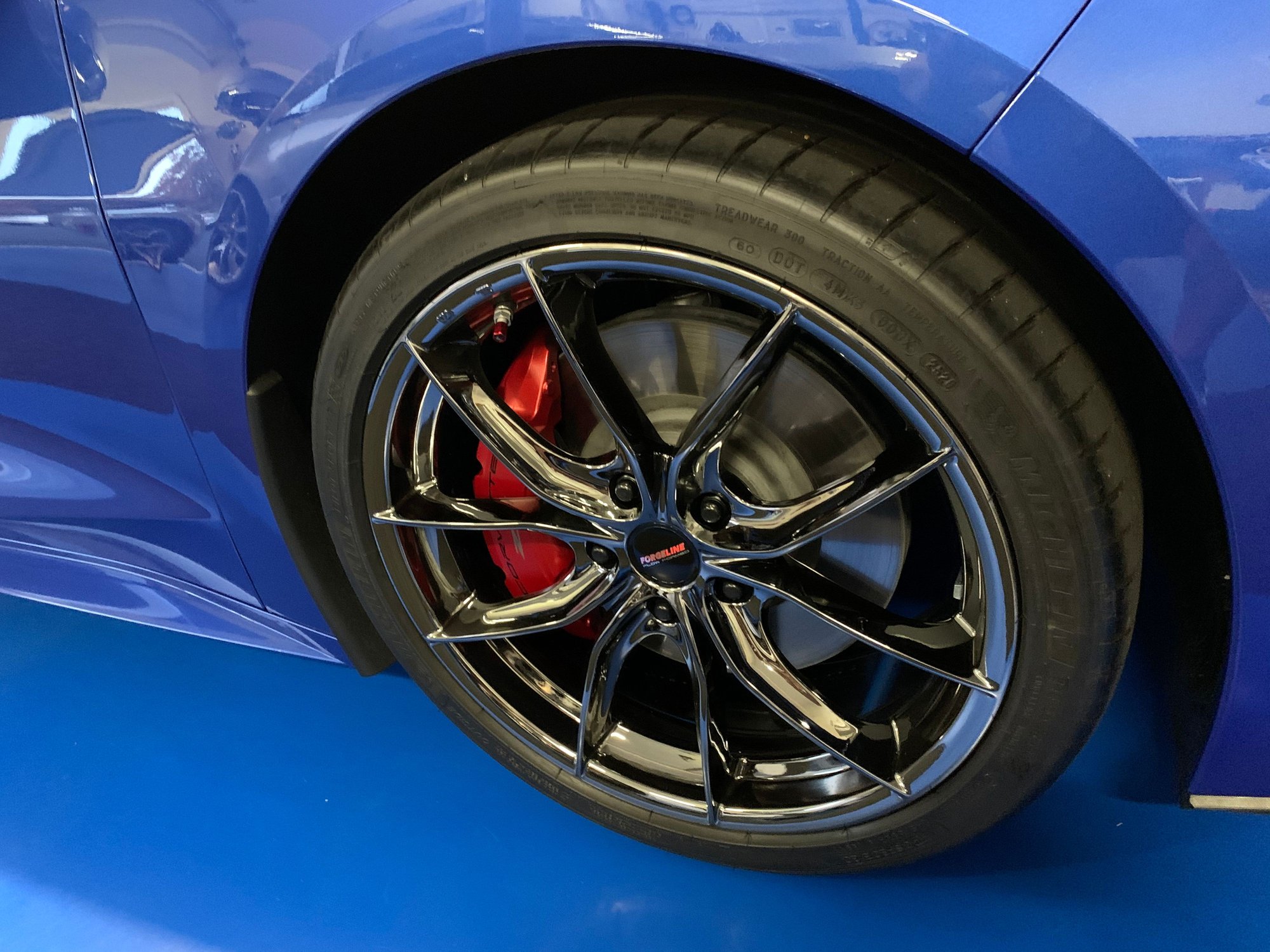 New Forgeline Black Ice Rims - CorvetteForum - Chevrolet Corvette Forum ...