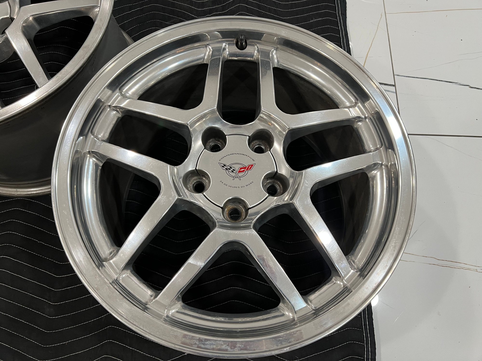 FS (For Sale) C5 Z16 Polished Speedline Full Set front & rear w/ GM ...