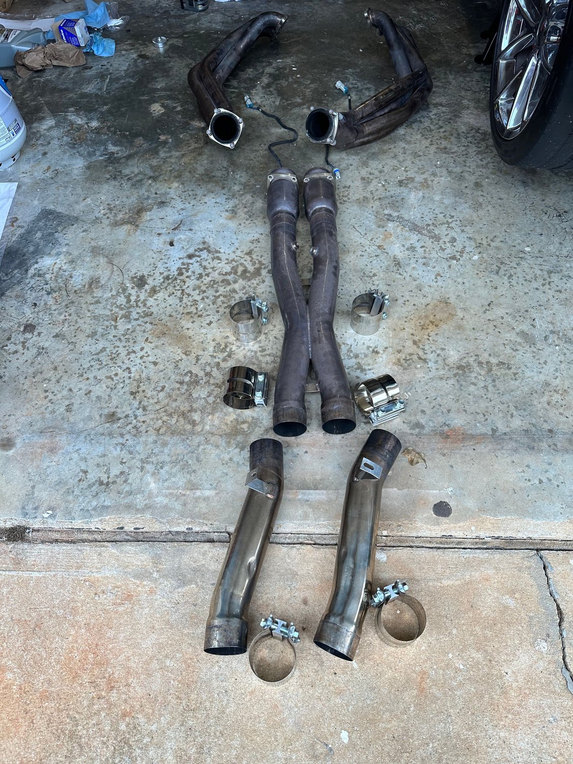 FS (For Sale) Headers OBX Racing w/ catted X-pipe O2 extensions ...