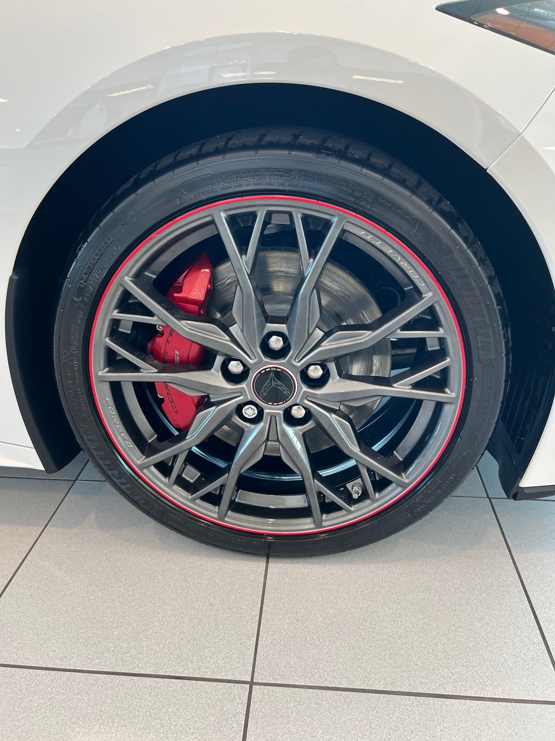 WTB (Want To Buy) Q9A wheels (red stripe) - CorvetteForum - Chevrolet ...