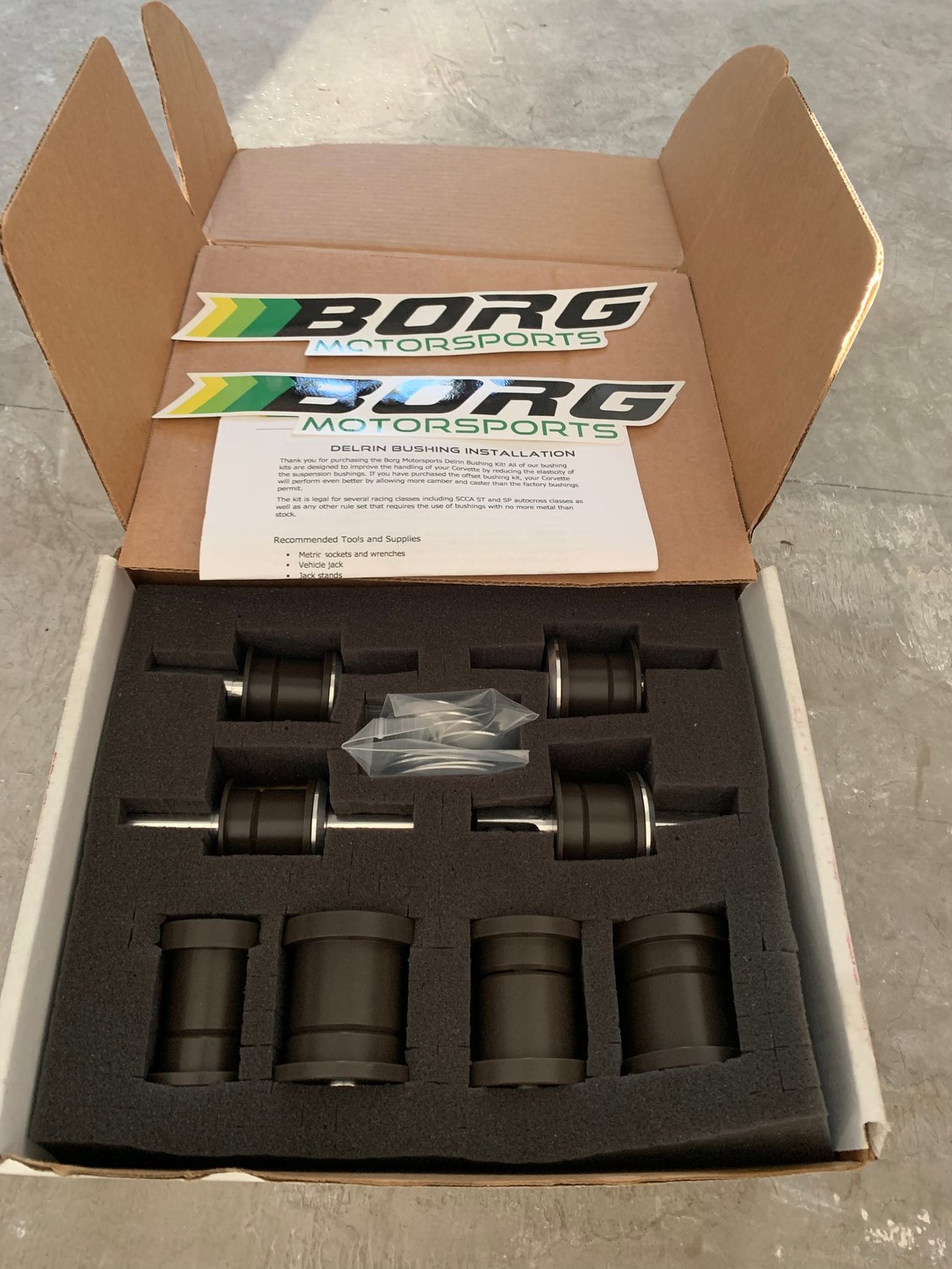 FS (For Sale) Borg Motorsports Premium Delrin Bushings C6 Z06 ...