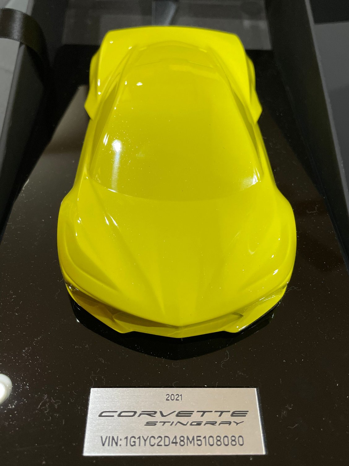 C8 owners: have you received your "speed model" gift from GM ...