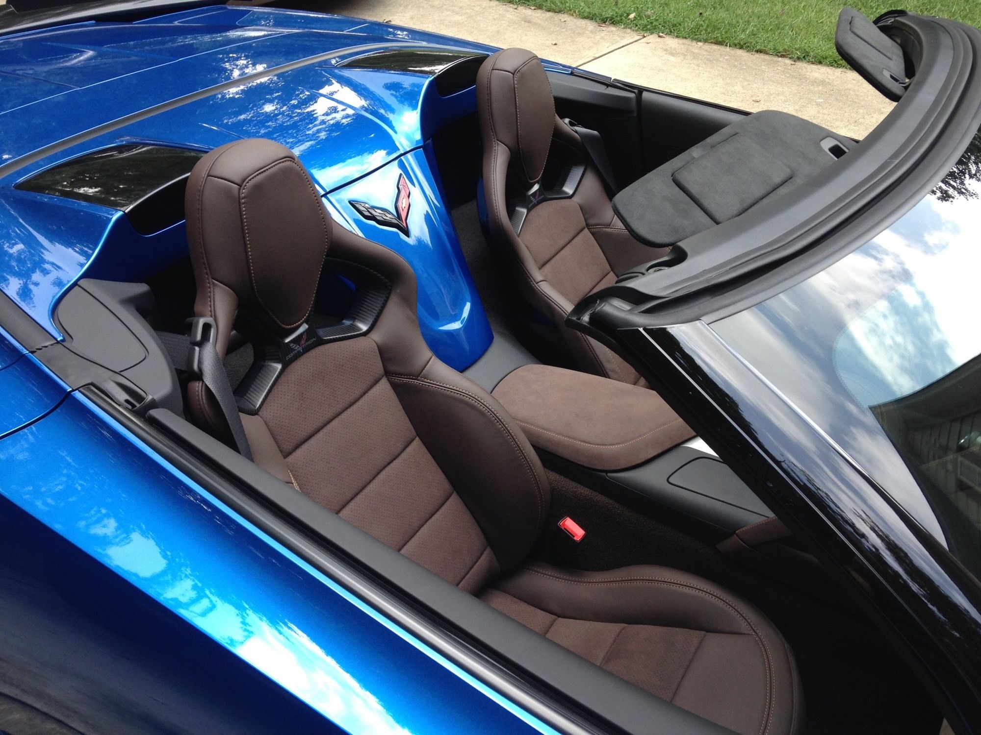 C7 Corvette Interior Brownstone