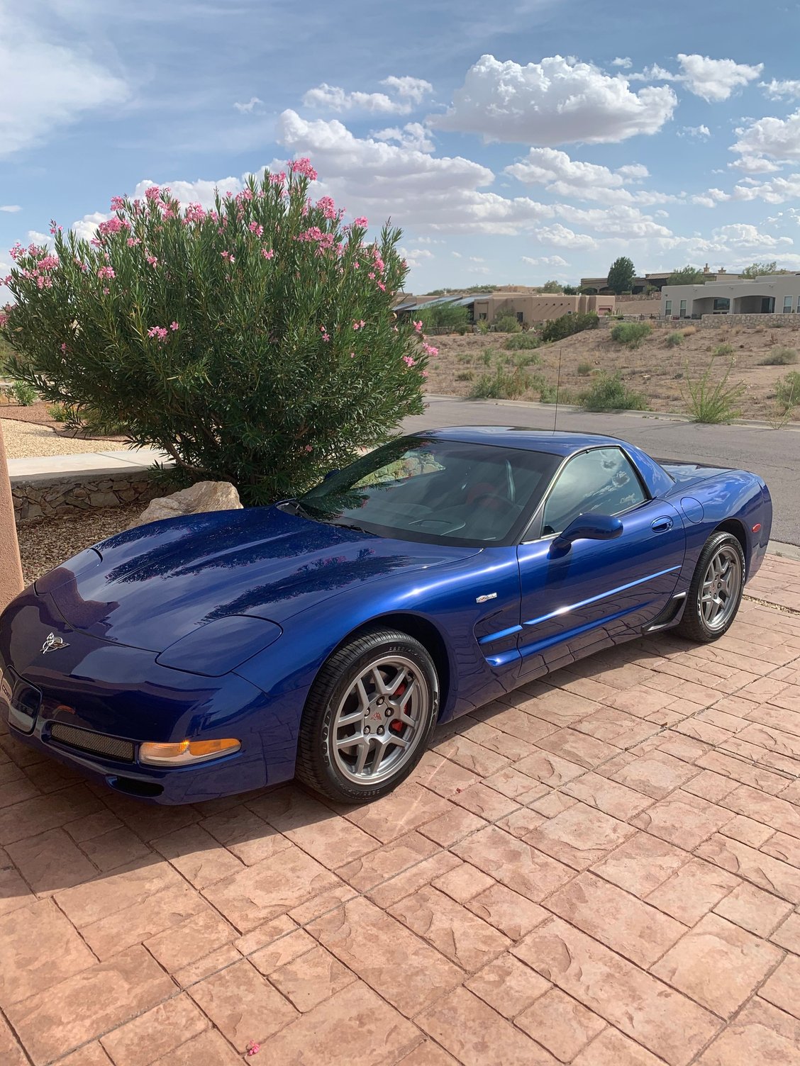 FS (For Sale) SOLD!! 2003 Corvette Z06 / Electron Blue w/ Mod Red ...
