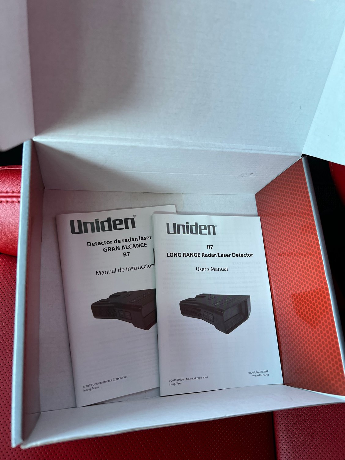 FS (For Sale) Uniden R7 Radar Detector - CorvetteForum - Chevrolet ...