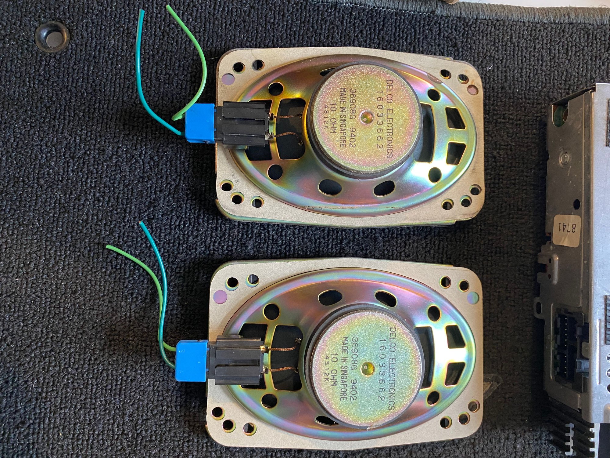 FS (For Sale) 1990-96 Original AC Delco CDM Radio Receiver and Speakers ...