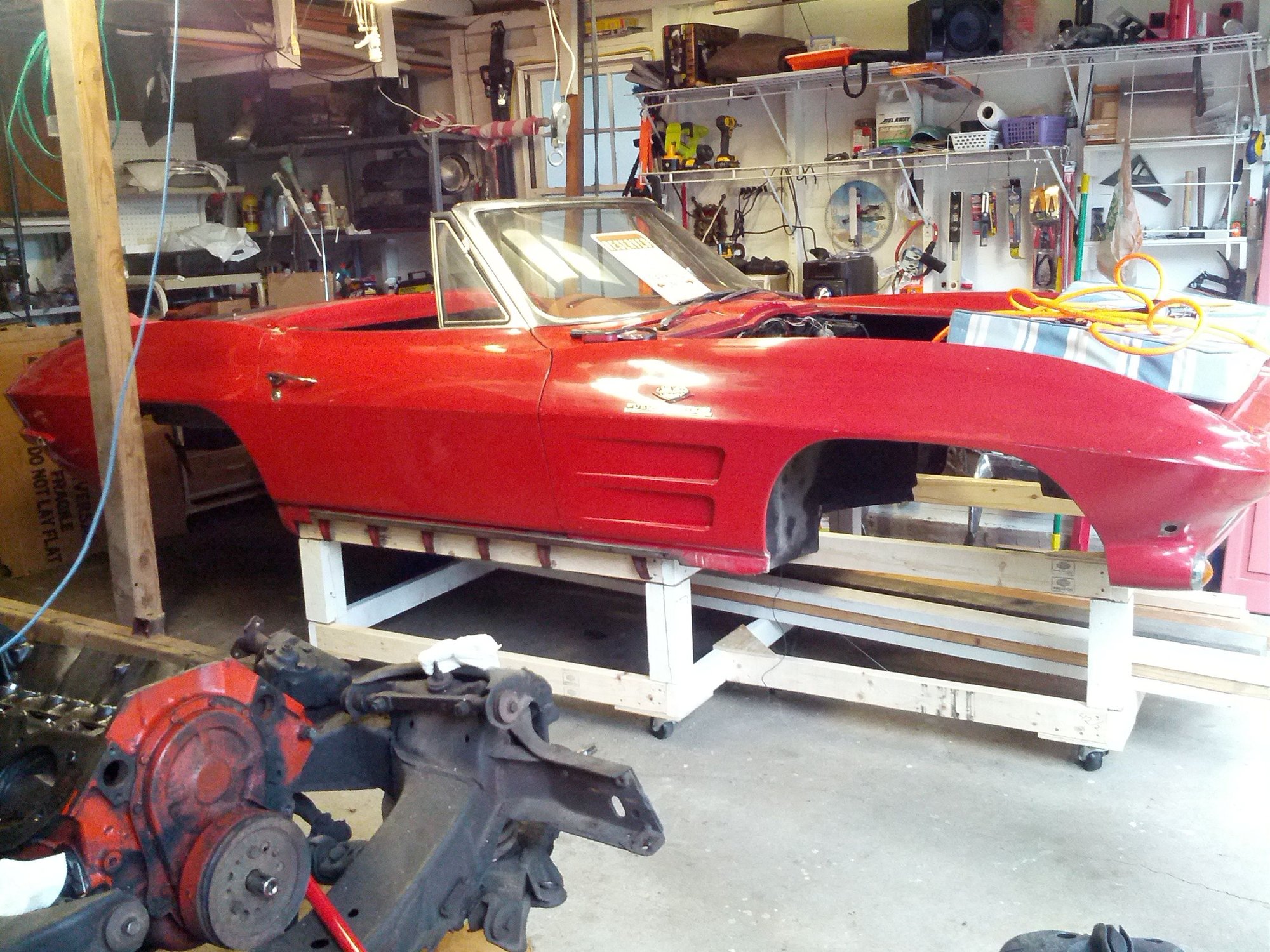 C2 Body Jig/Stand Plans - CorvetteForum - Chevrolet Corvette Forum ...