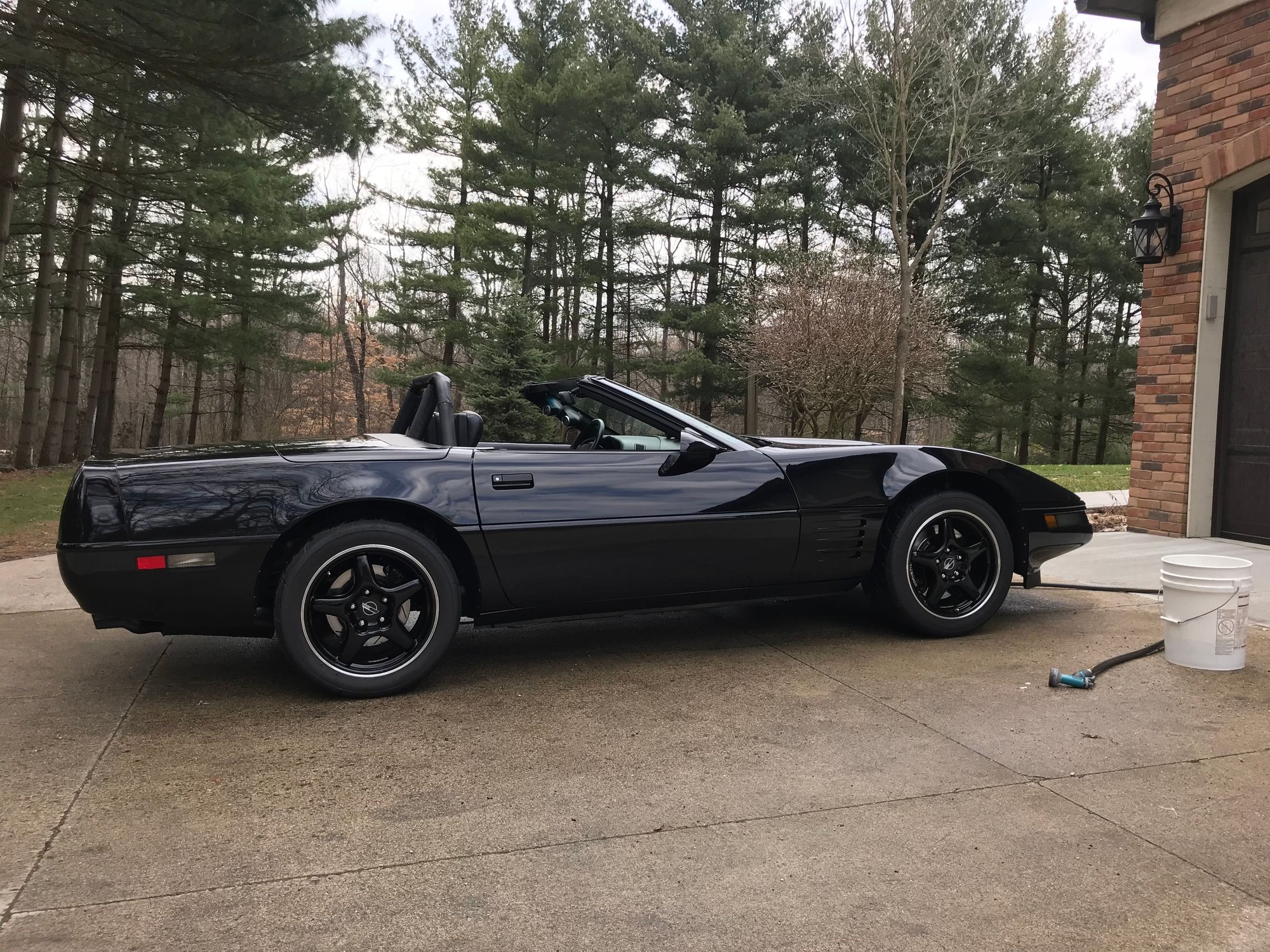 Black C4's with Black Wheels - Let's See 'Em! - CorvetteForum ...