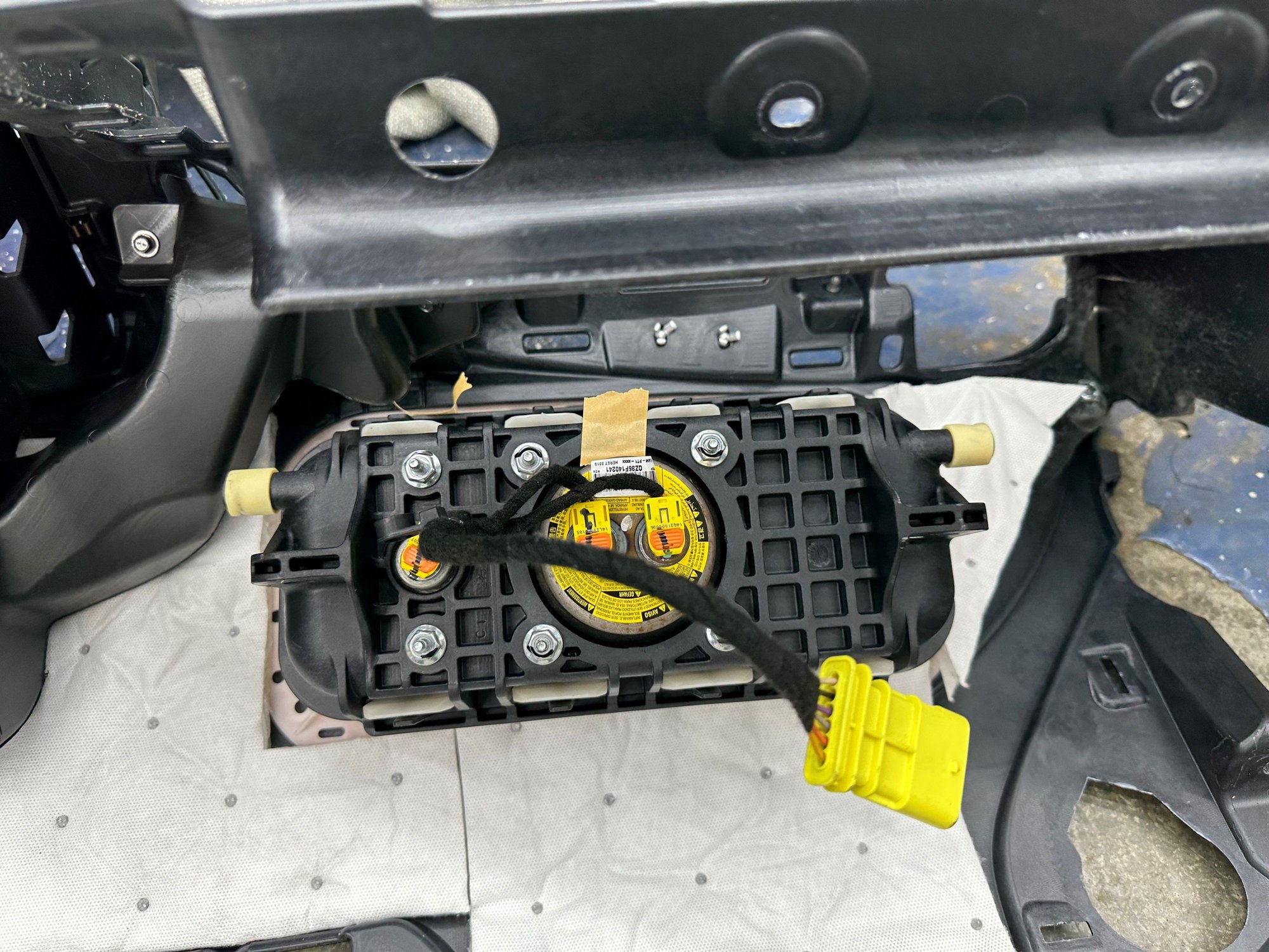 c7 corvette passenger airbag removal and dash removal help needed ...