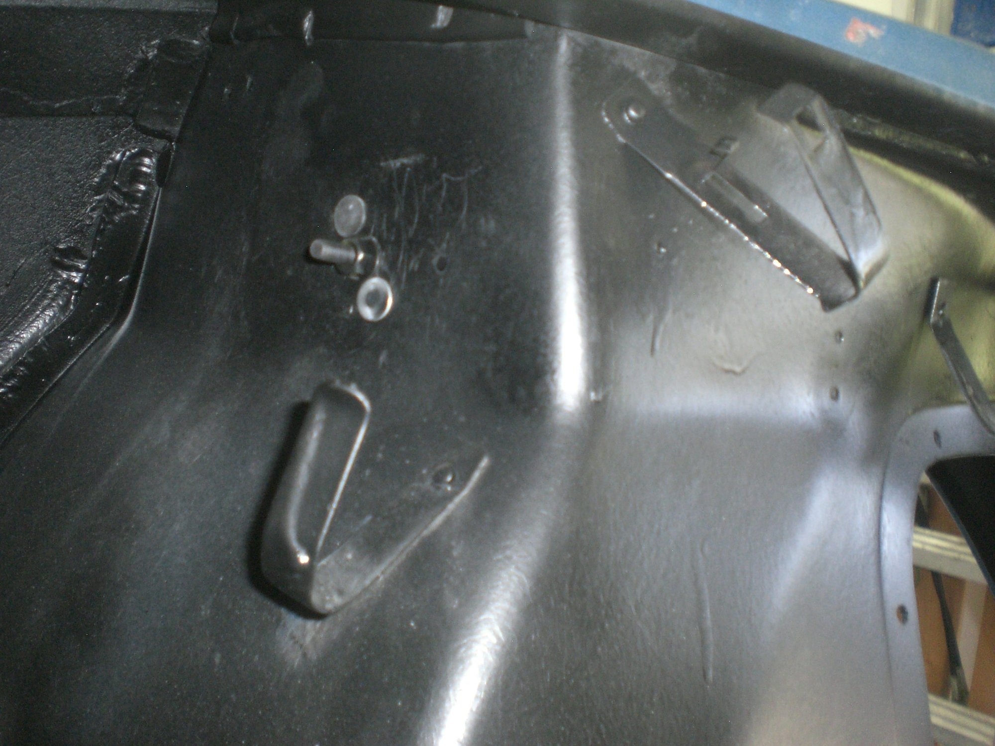 Unused mounting hole on LF inner fender? - CorvetteForum - Chevrolet ...