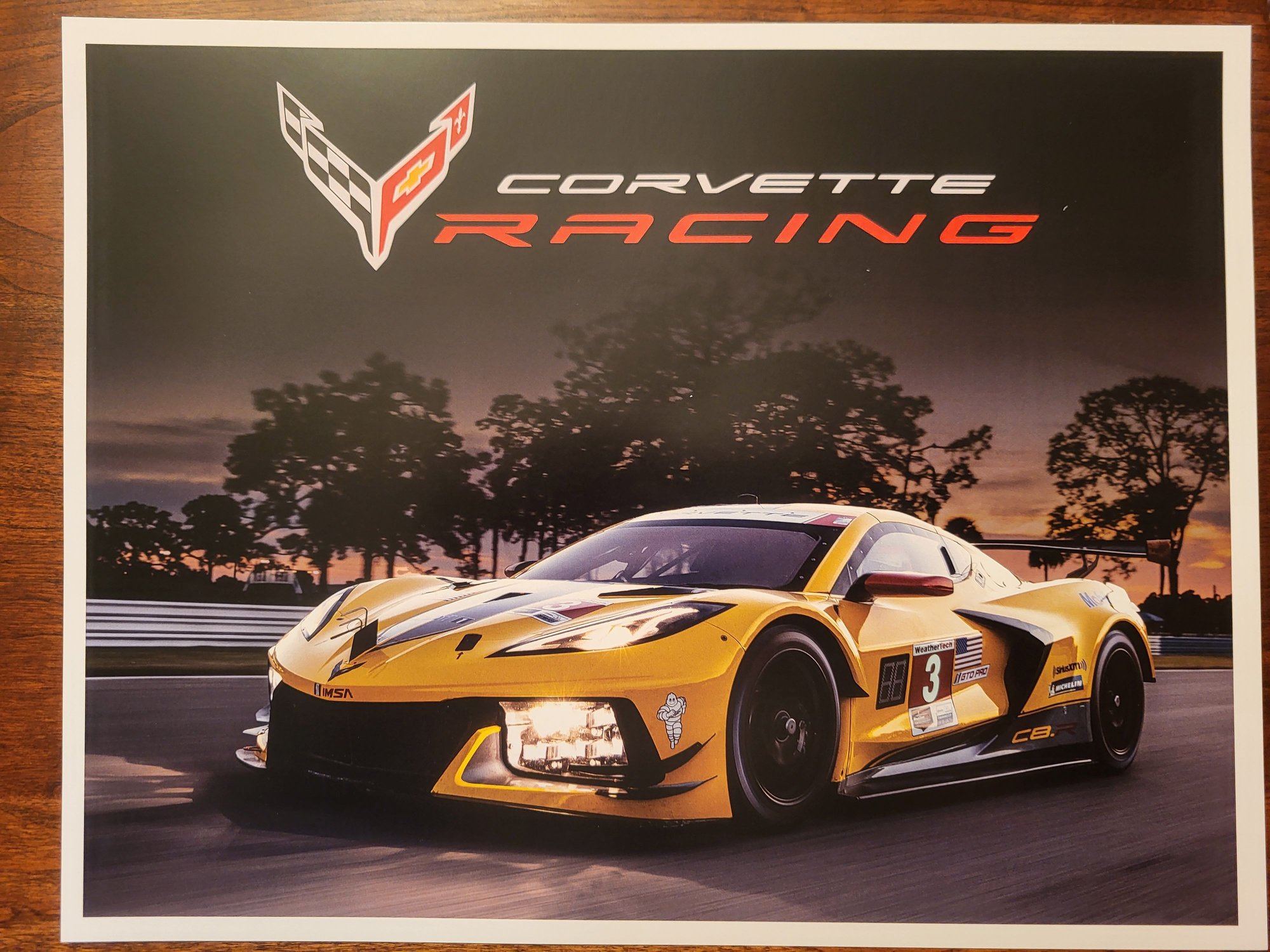 FS (For Sale) 2023 Rolex 24 Corvette Racing Autographed Posters - CorvetteForum - Chevrolet ...