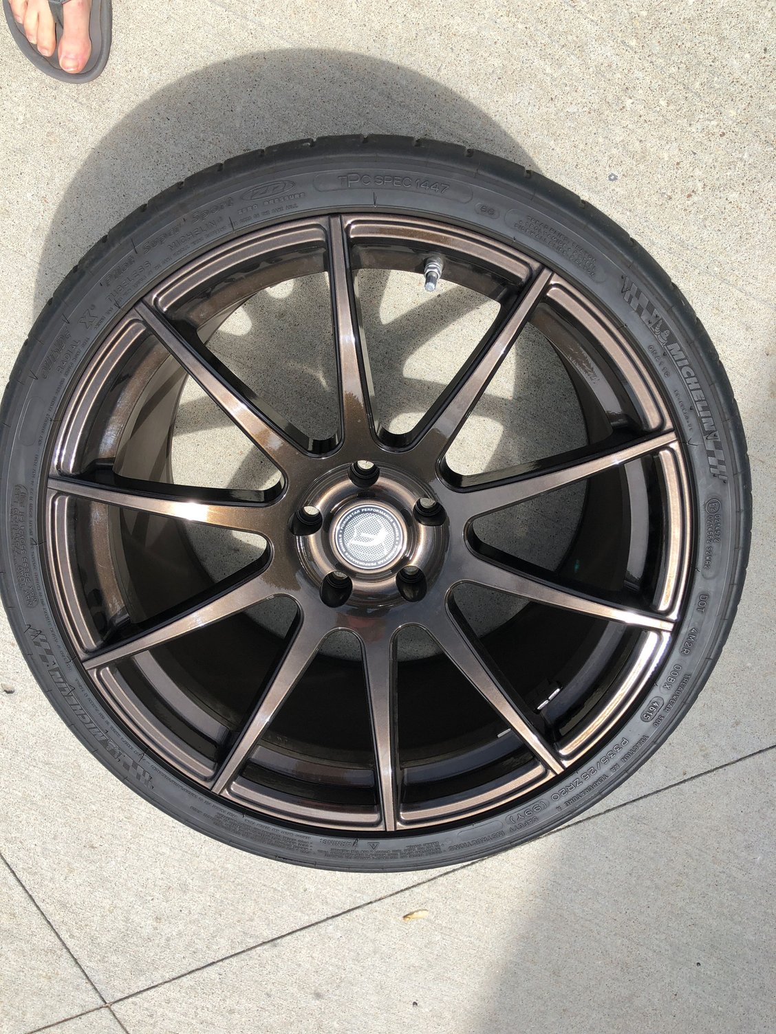 FS (For Sale) Forgestar CF10 wheels/tires (Bronze Burst ...