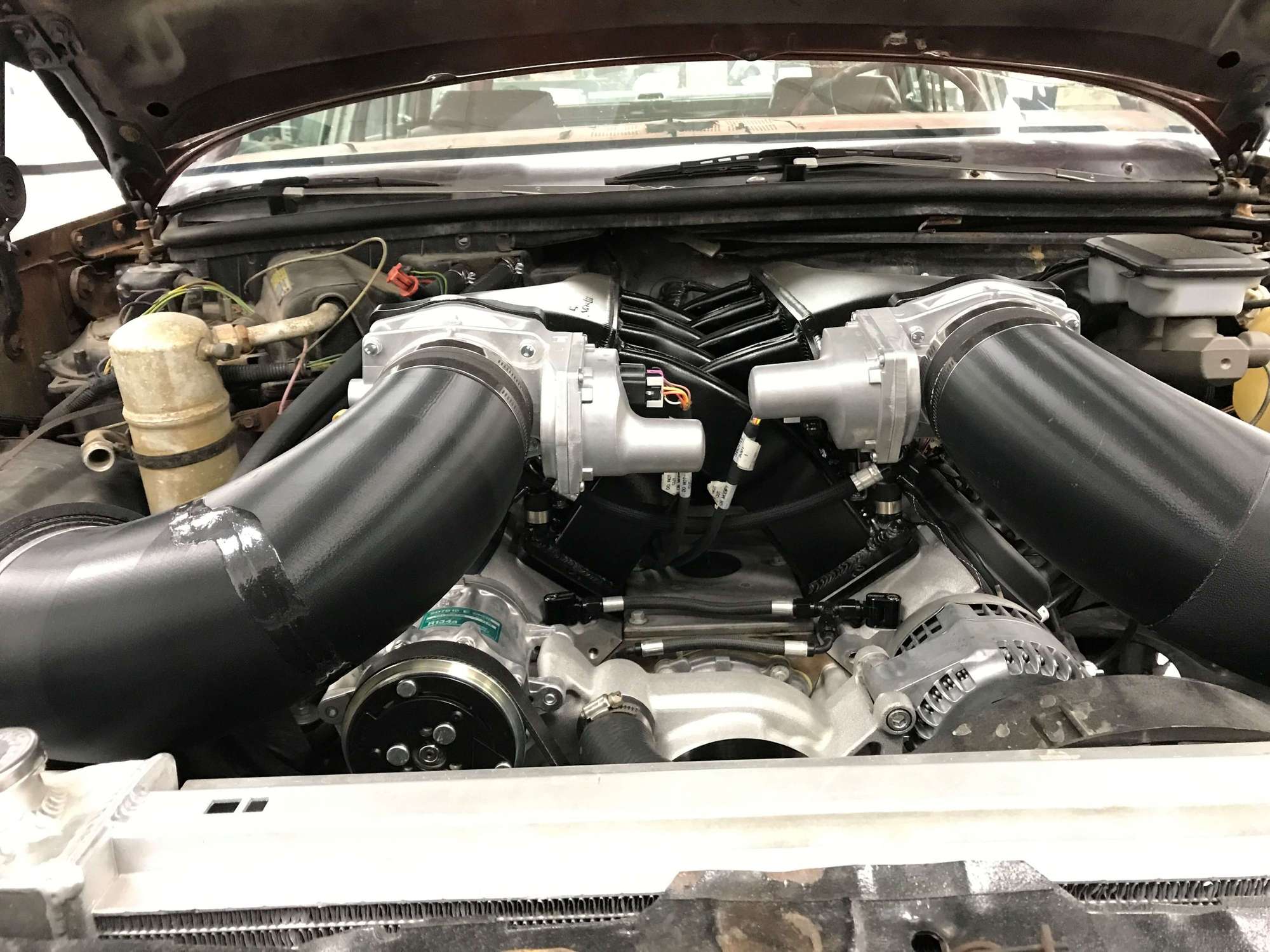 Holley dual intake with Vortech blower - CorvetteForum - Chevrolet ...