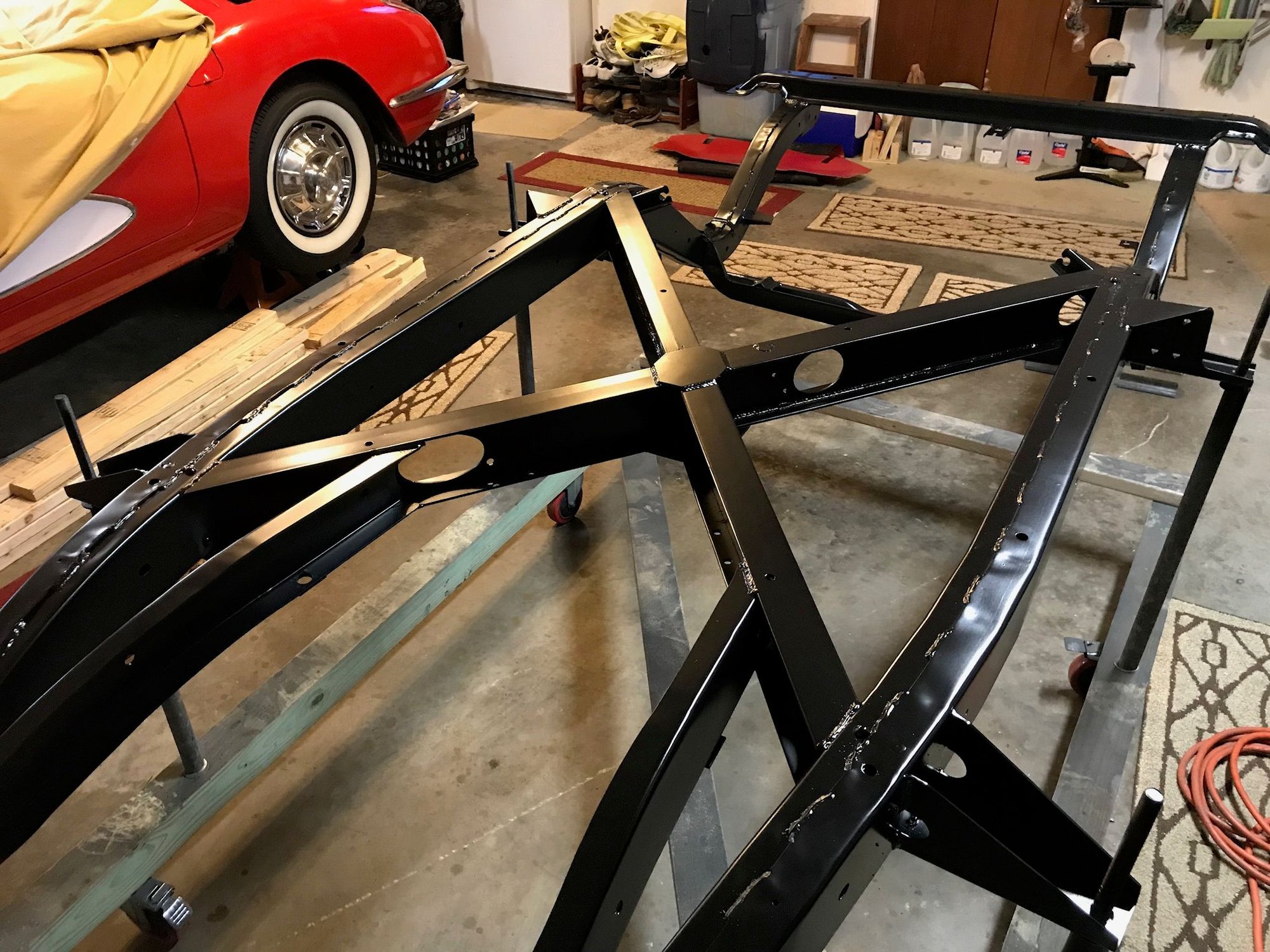 C1 Frame Swap Begins - CorvetteForum - Chevrolet Corvette Forum Discussion