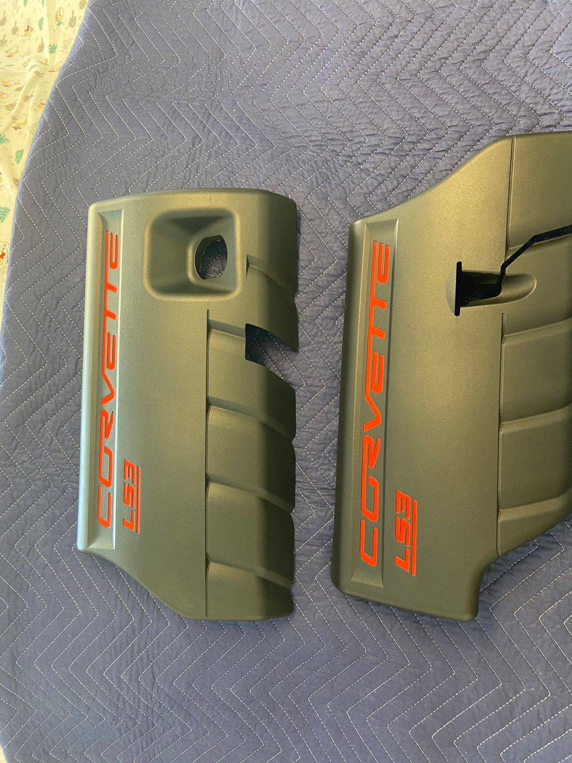 FS (For Sale) Fuel rail covers LS3 black w/red letters - CorvetteForum ...