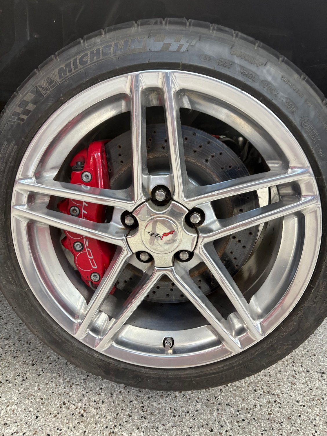 FS (For Sale) OEM C6 Z06 Wheels + Tires - CorvetteForum - Chevrolet Corvette Forum Discussion