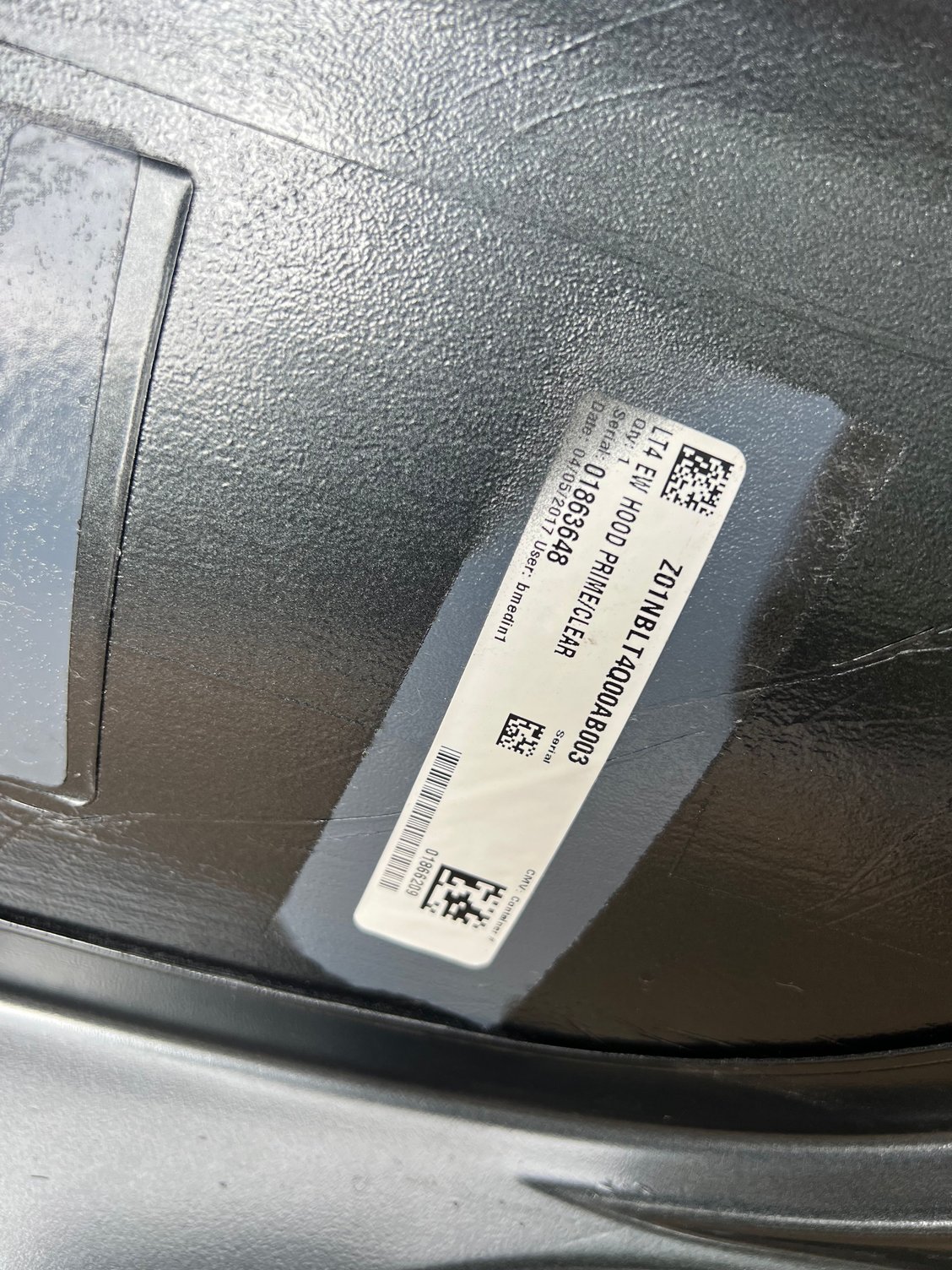 FS (For Sale) Rare OEM GM Corvette C7 Z06 Exposed Carbon Fiber Stinger ...