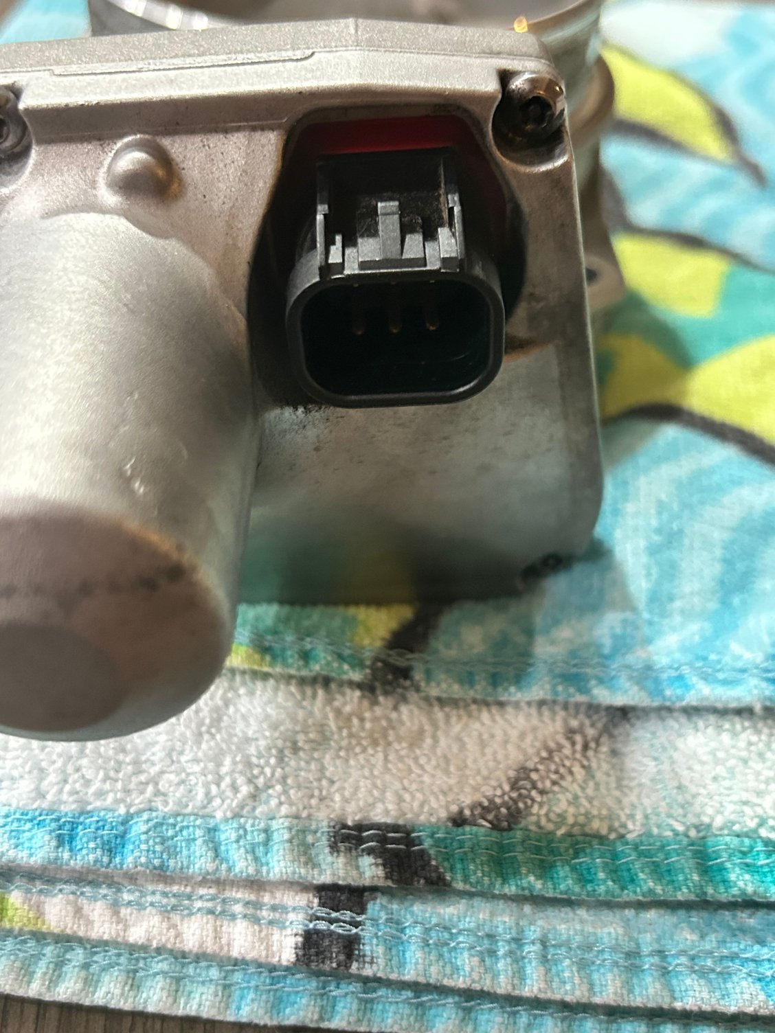 FS (For Sale) OEM LS7 Throttle Body (Silver Blade) - CorvetteForum ...