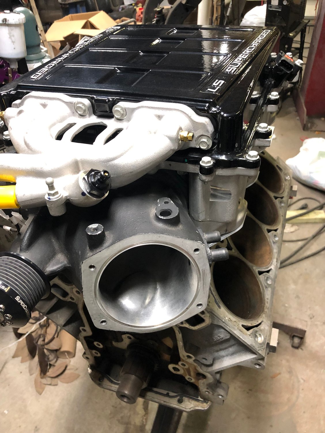 FS (For Sale) FS LS9 to LSA SUPERCHARGER ,LID,FUEL RAIL, INJECTORS ...