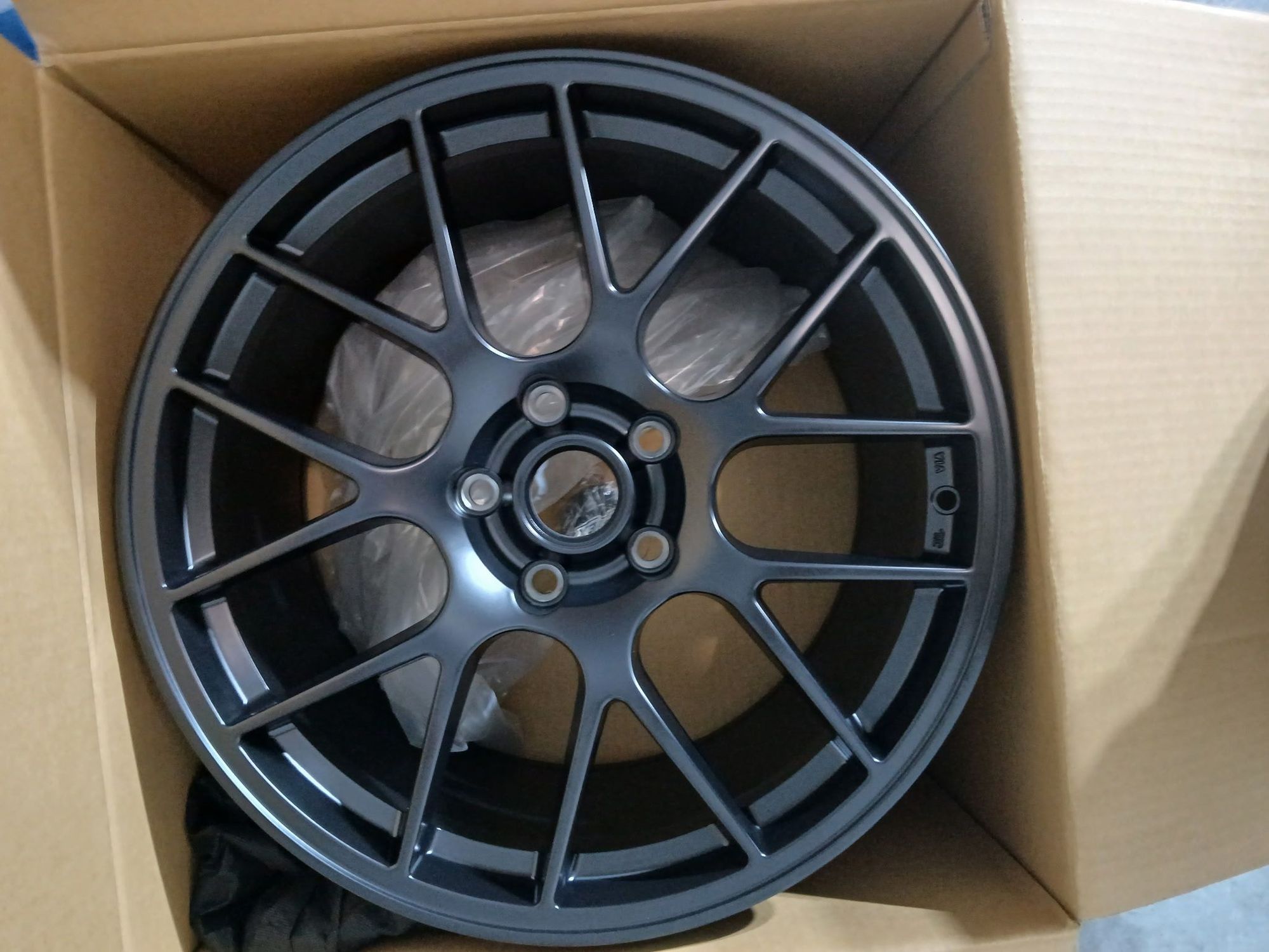 FS (For Sale) Apex EC7 Satin Black Wheels, New In Box - CorvetteForum ...