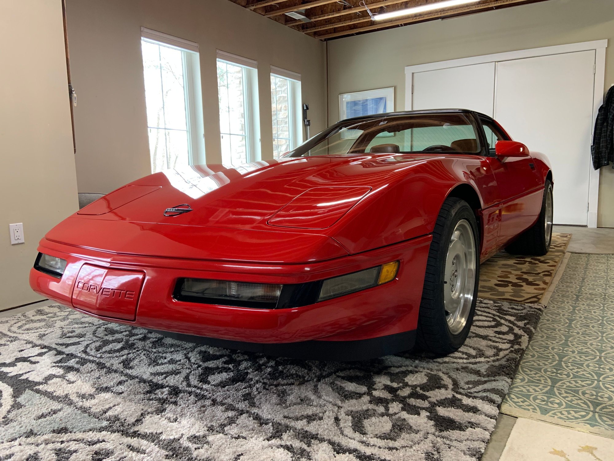 FS (For Sale) 91 ZR1 Bright red, Saddle, 47K miles - CorvetteForum ...