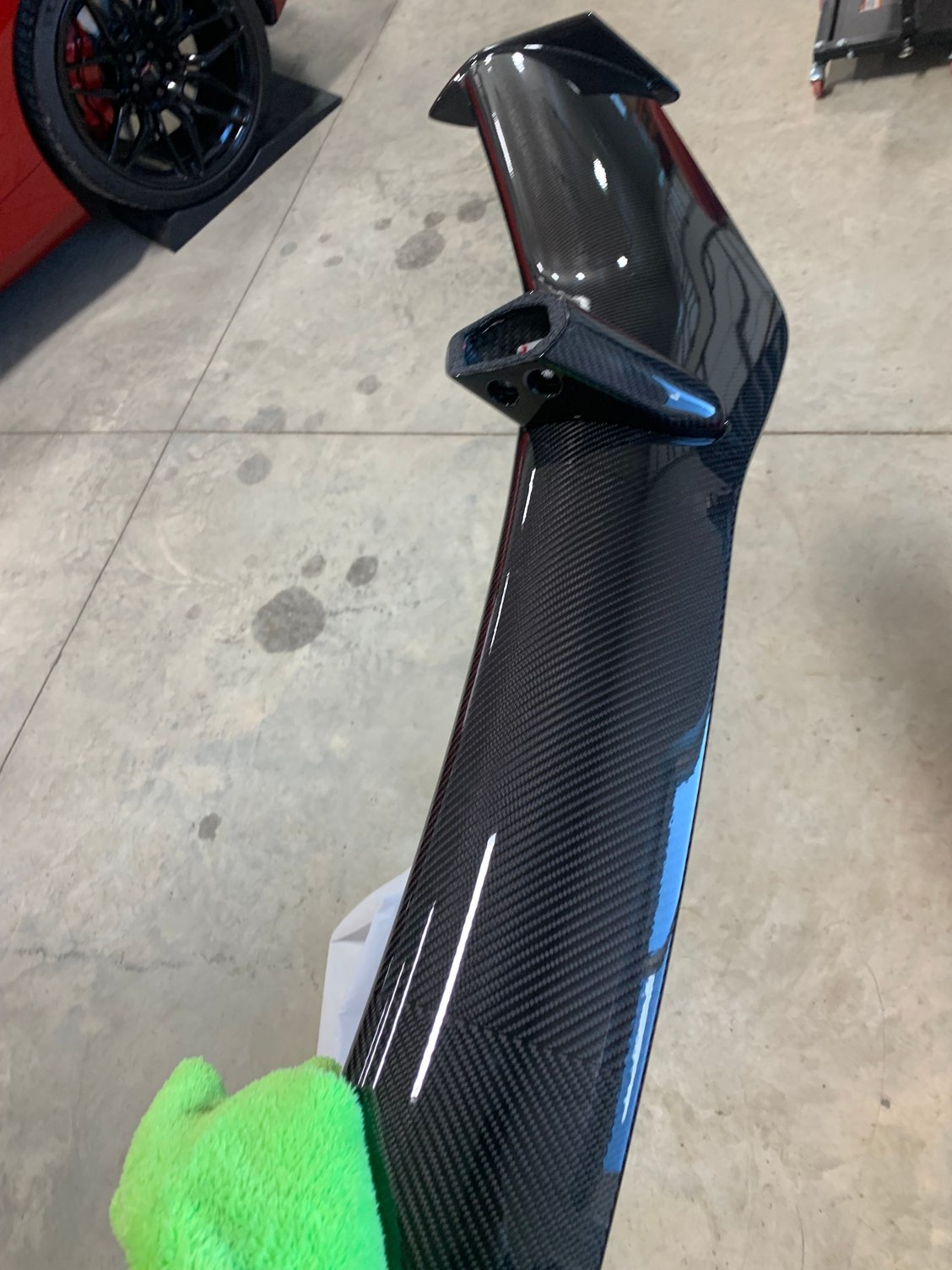 FS (For Sale) OEM Z07 exposed carbon fiber high wing 2023 to 2025 c8 ...