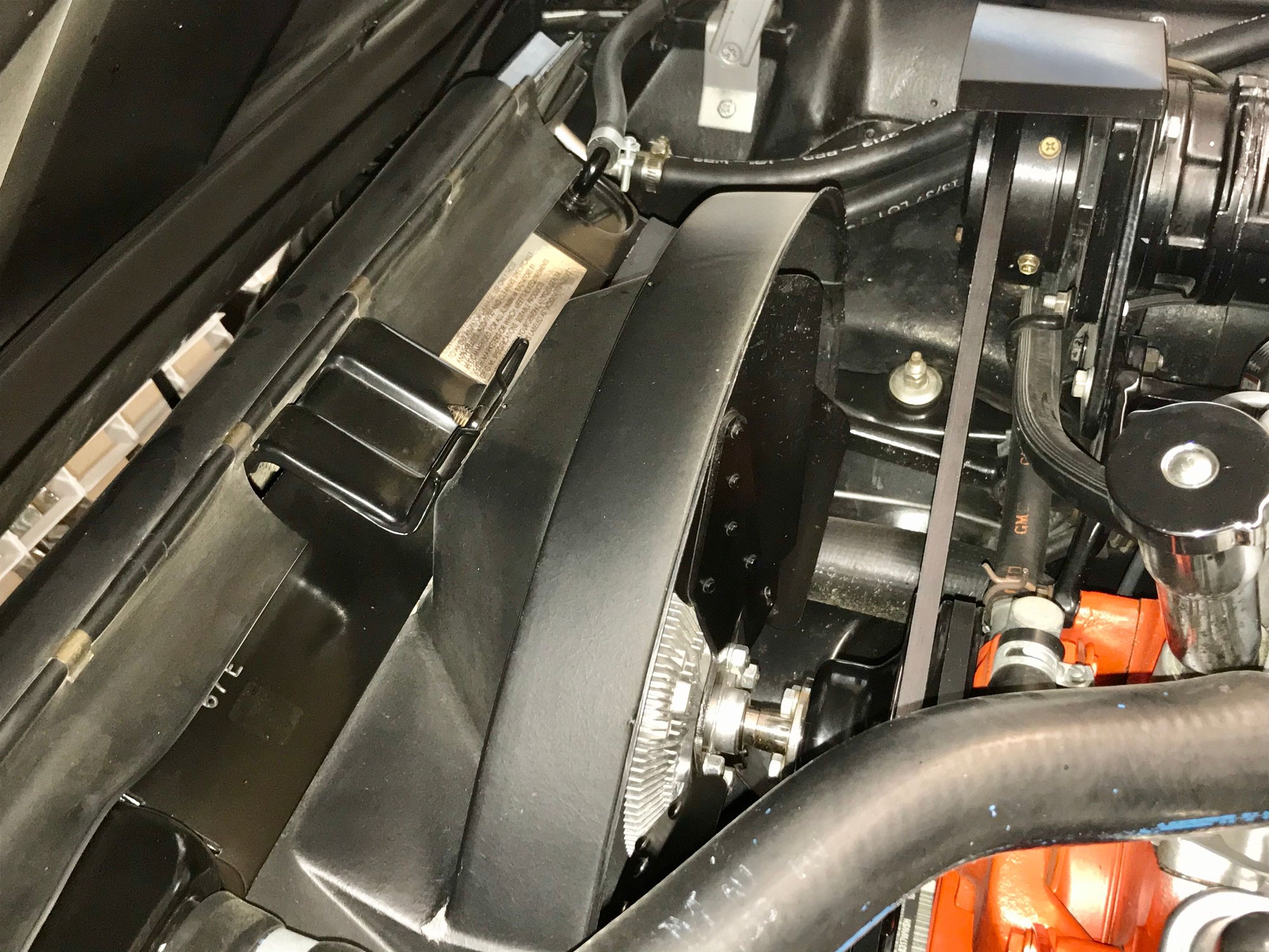 C2 Radiator top rubber cooling flap - CorvetteForum - Chevrolet ...