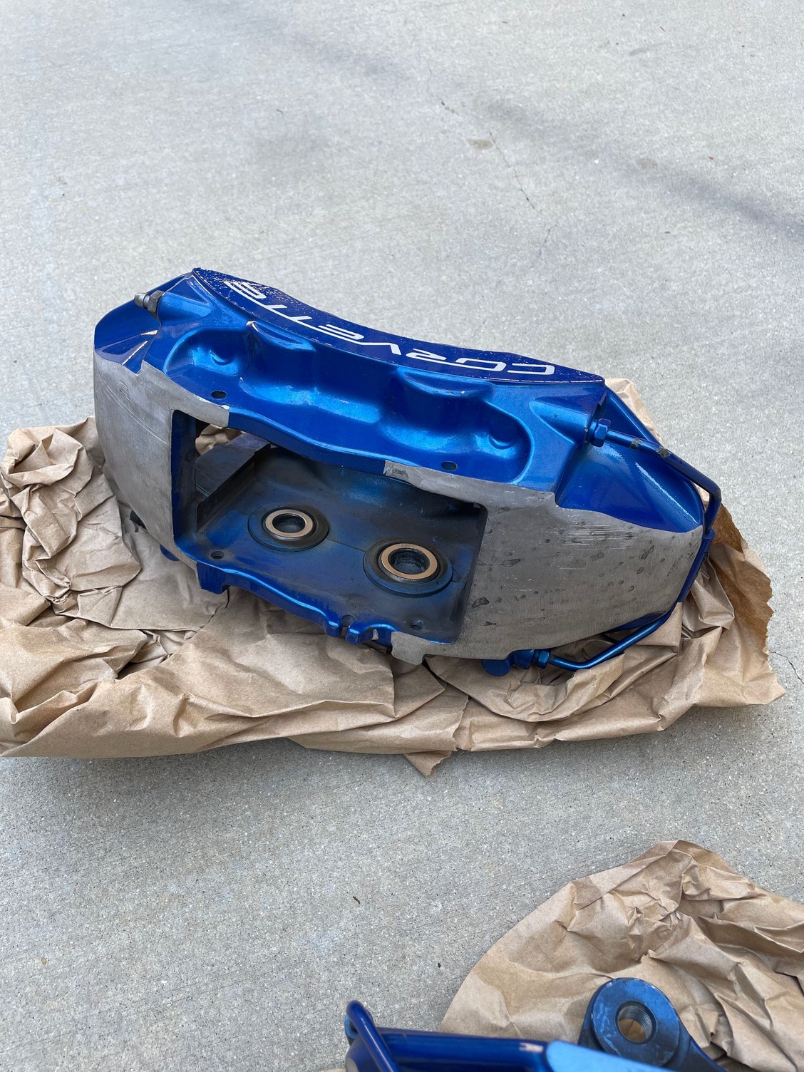 FS (For Sale) GM OEM Brembo 2009-13 Chevy Corvette Blue C6 ZR1 REAR ...
