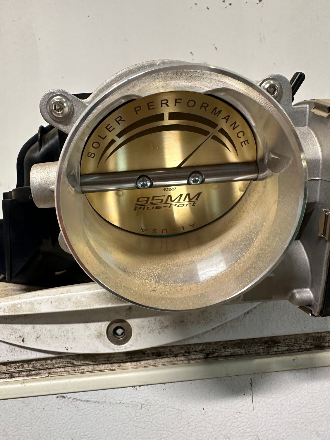 FS (For Sale) New Ported C8 INTAKE and new Soler 95mm throttle body ...