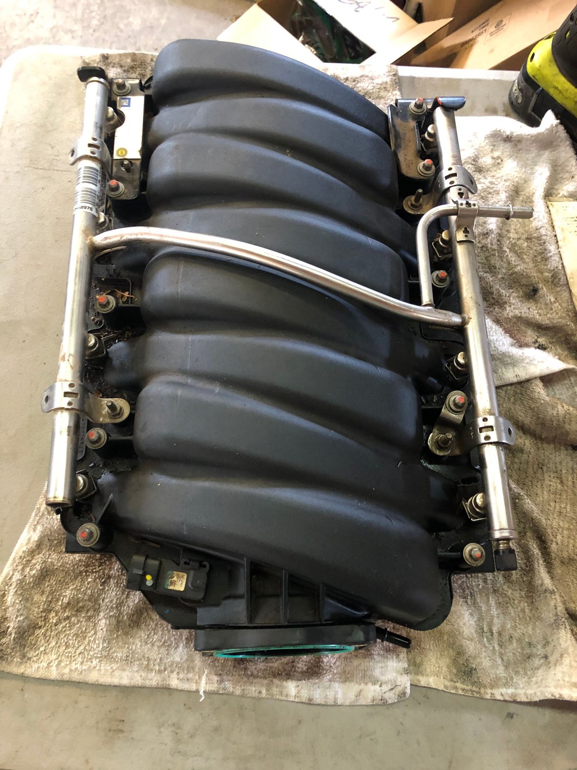 FS (For Sale) LS7 Intake Manifold and Fuel Rail - CorvetteForum ...