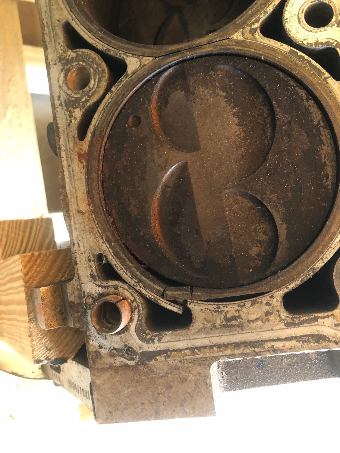 FS (For Sale) LS7 Short block with cracked sleeve - CorvetteForum ...